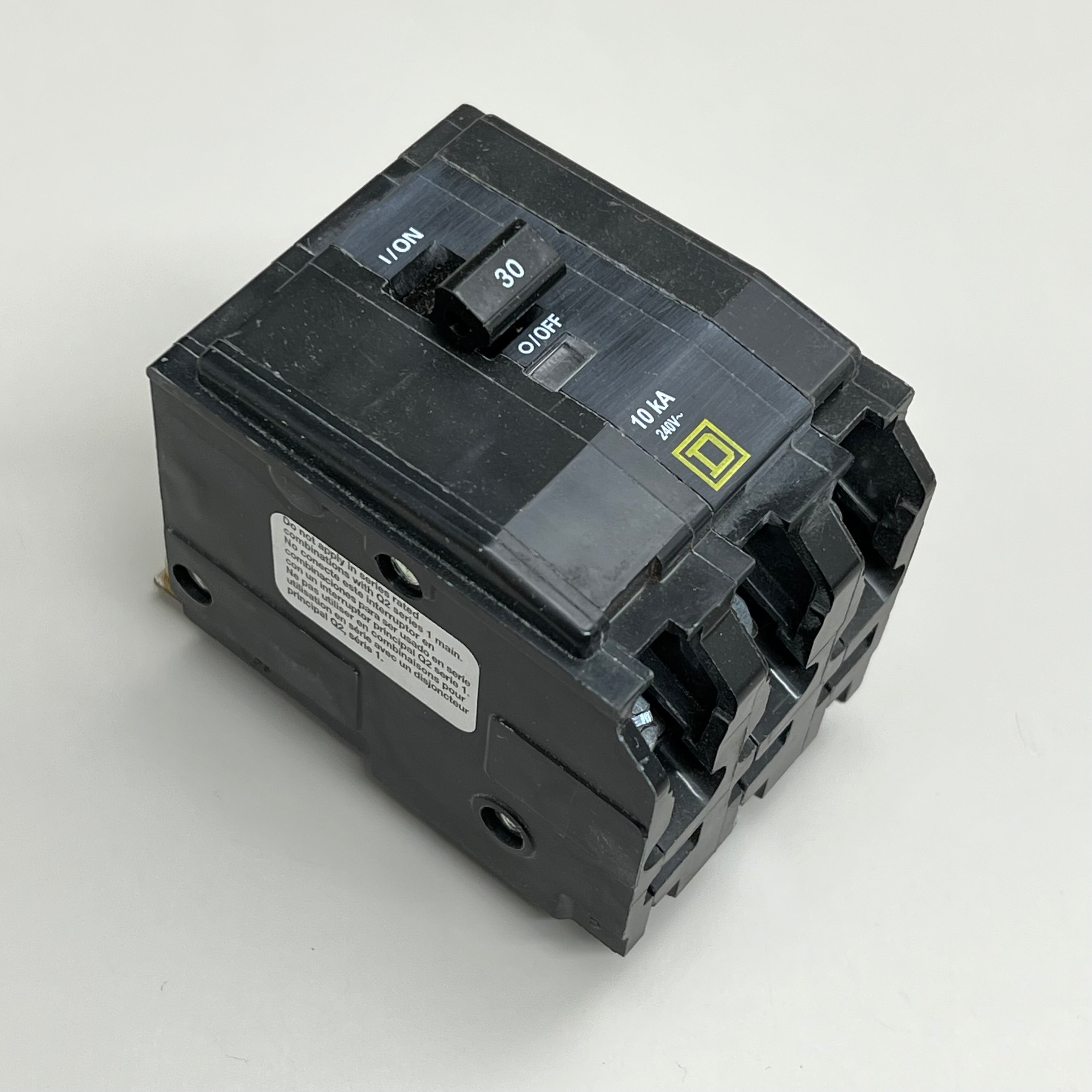 SQUARE D 30 Amp Bolt-On Circuit Breaker 3 Pole 240 Volt QOB330 – PayWut