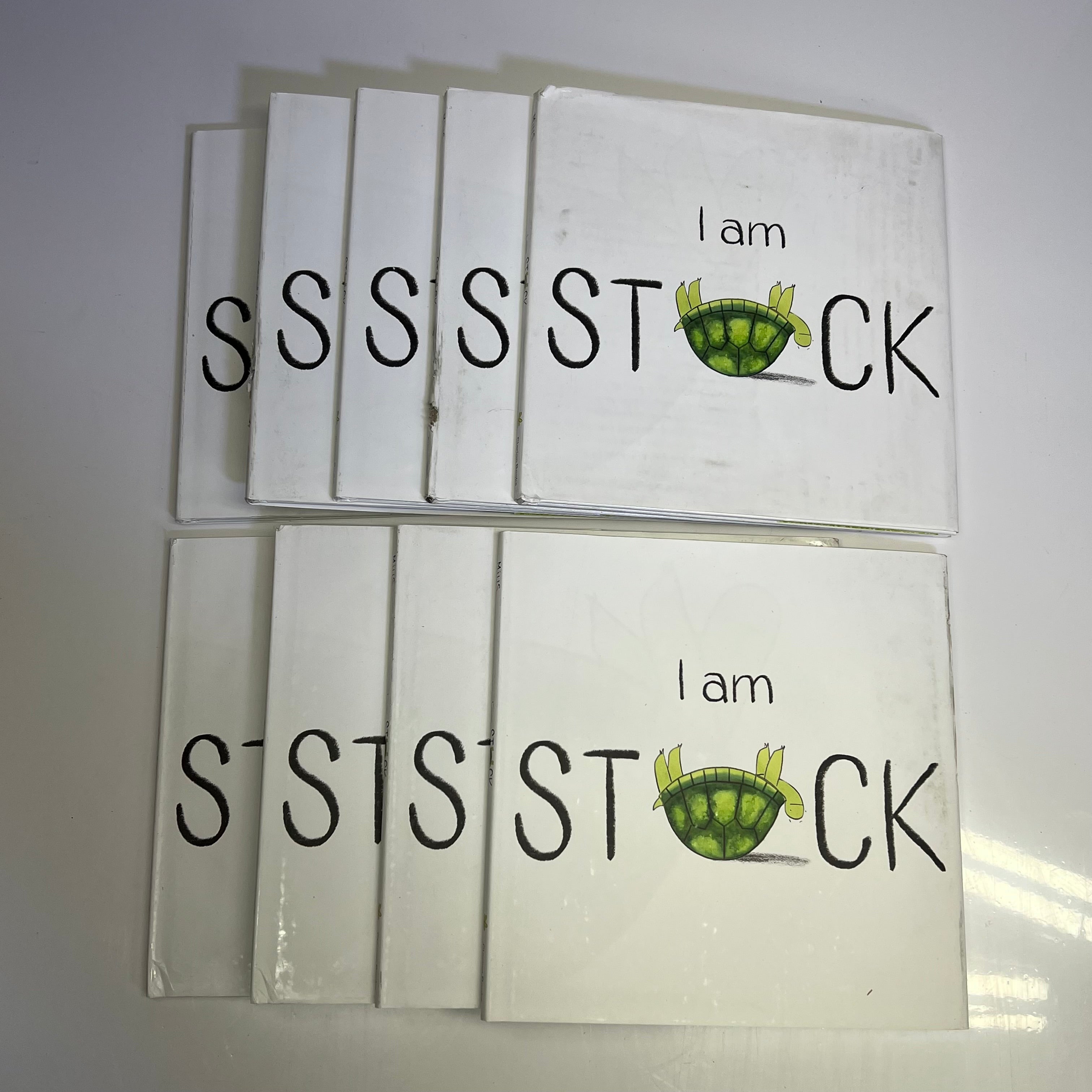 ZA@ I AM STUCK (9 PACK) Children's Hard Back Book By Julia Mills 9"x9 ...