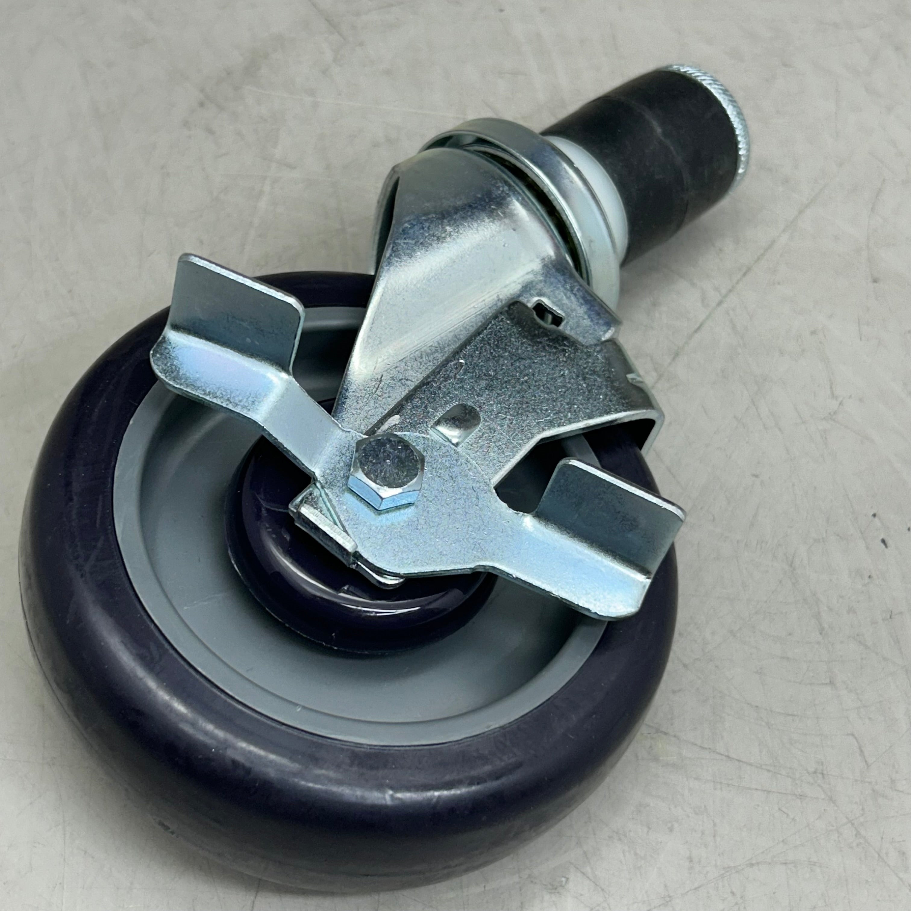 REGENCY Polyurethane Work Table/Equipment Stand Caster W/ Brake 5" Bla – PayWut