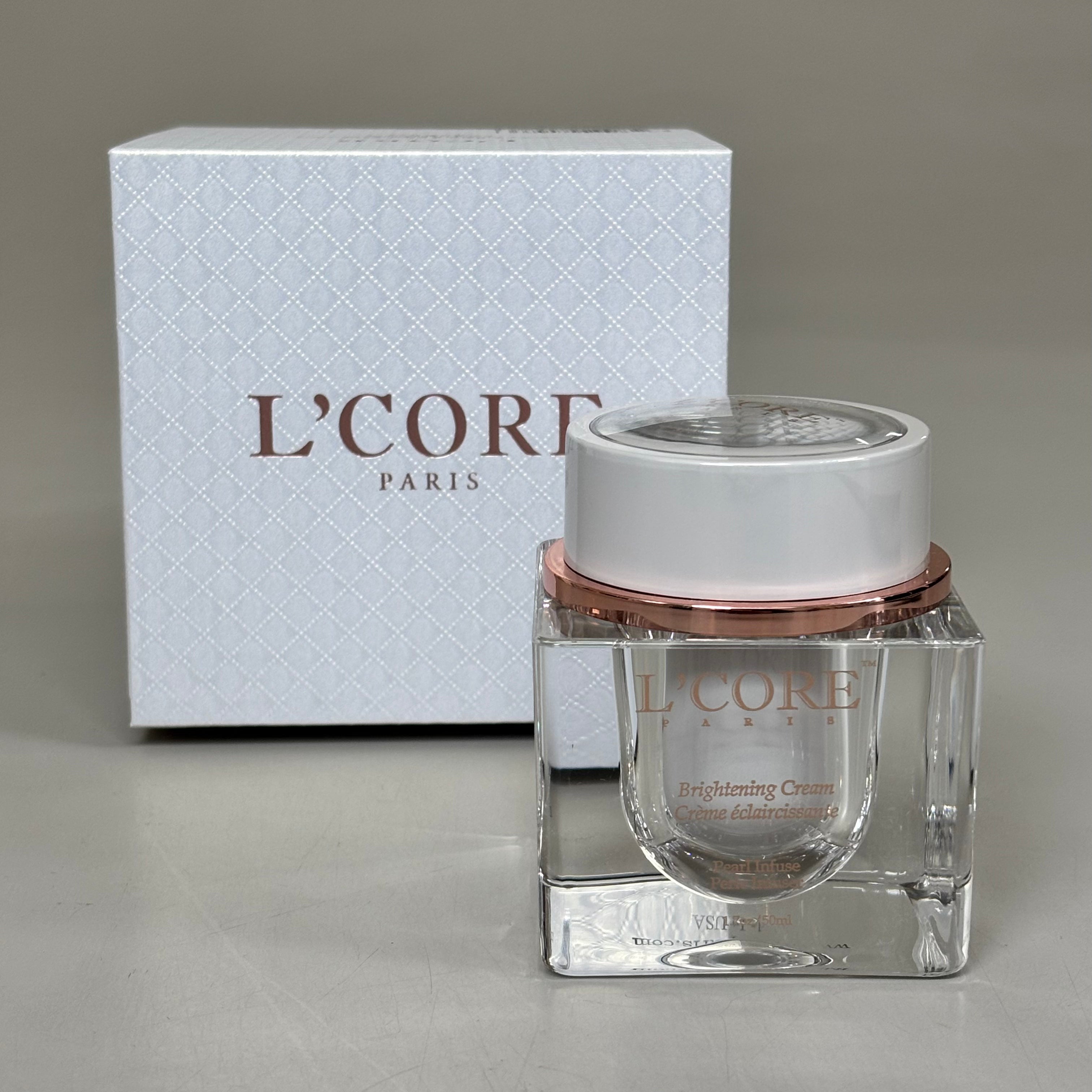 ZA@ L'CORE PARIS Brightening Cream Pearl Infused w/ Vitamins & Mineral – PayWut