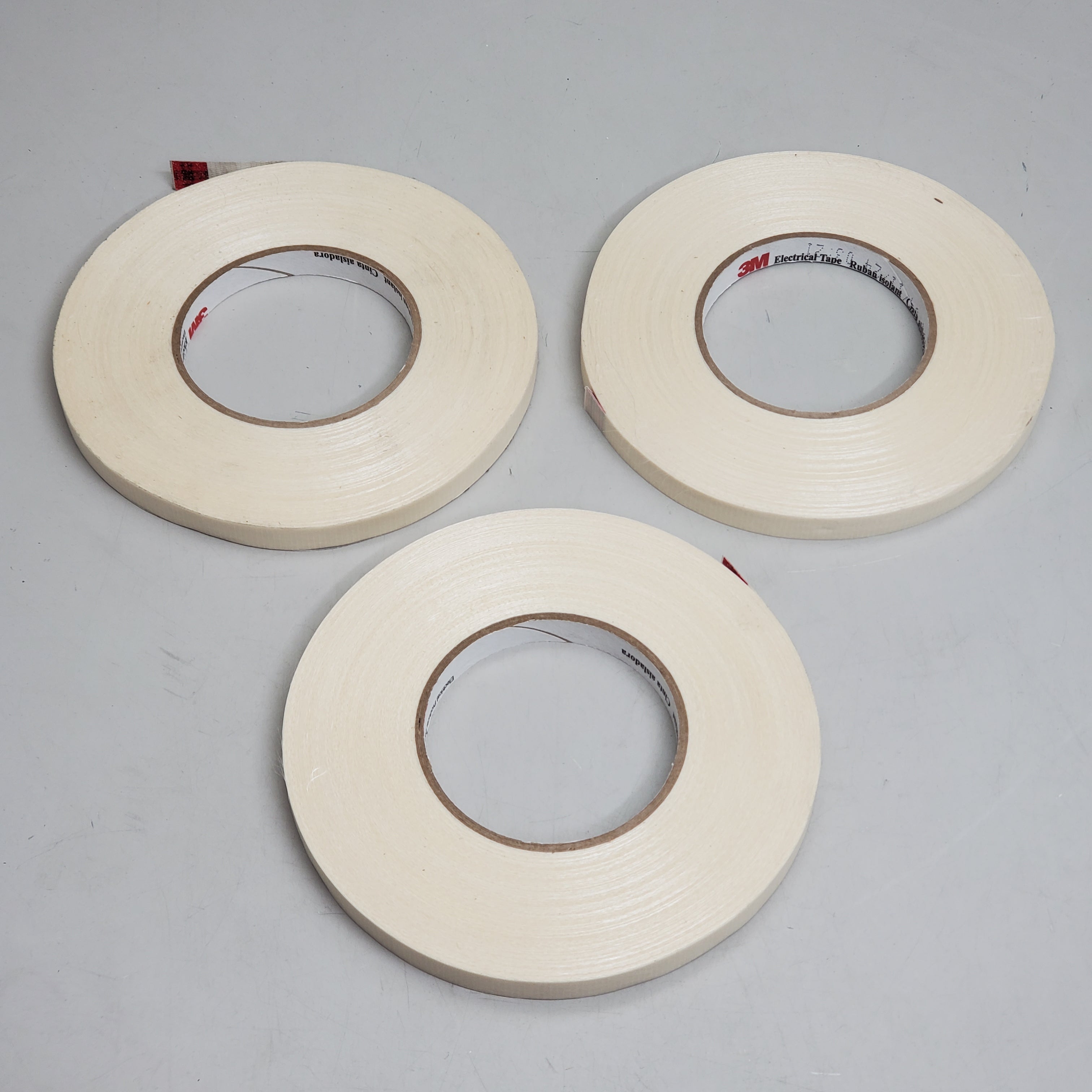 3M (3 Pack) Paper / Glass Cloth Electrical Tape 1/2" x 66' Tan – PayWut