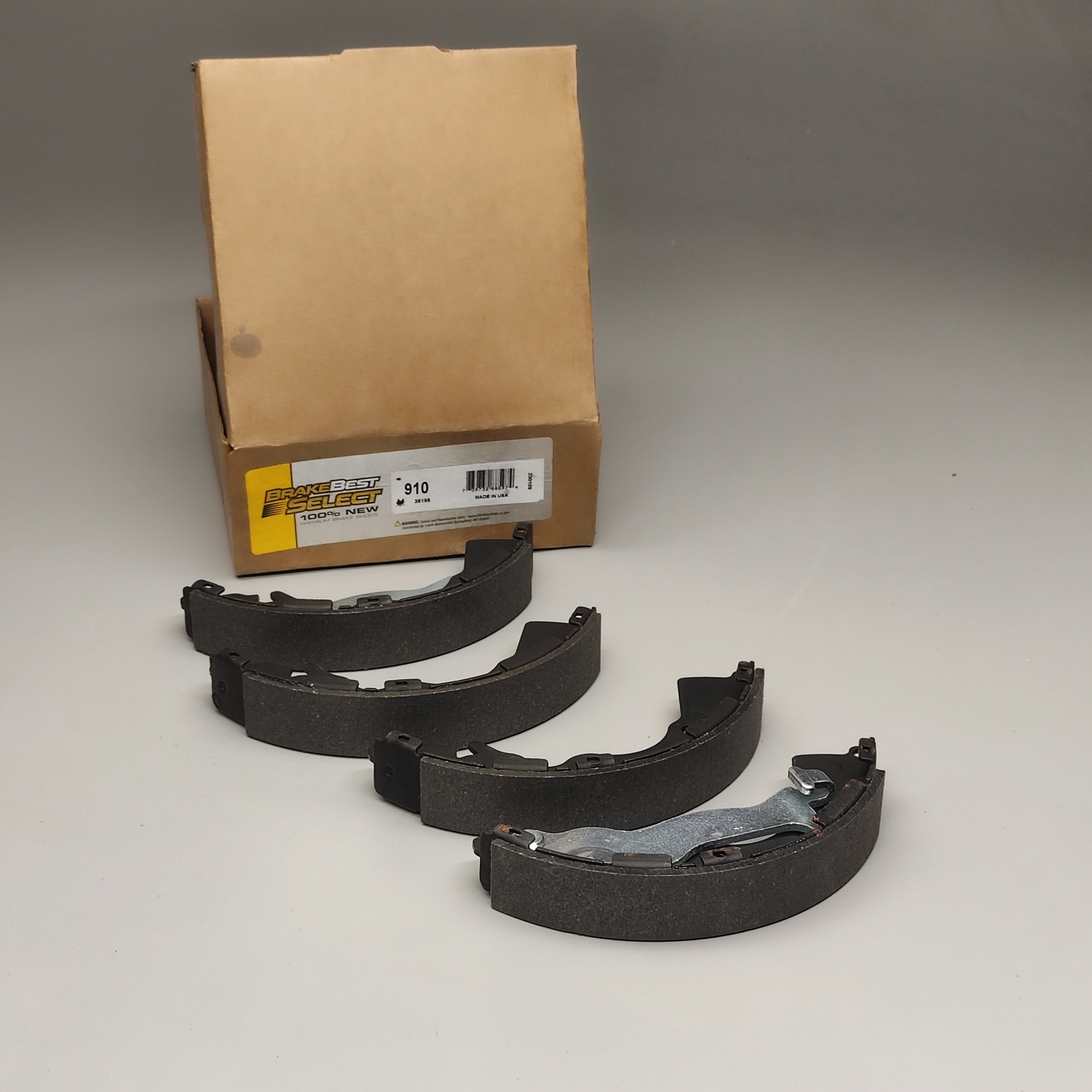 BRAKE BEST SELECT Premium Brake Shoes 4PK 910 (New Other) – PayWut