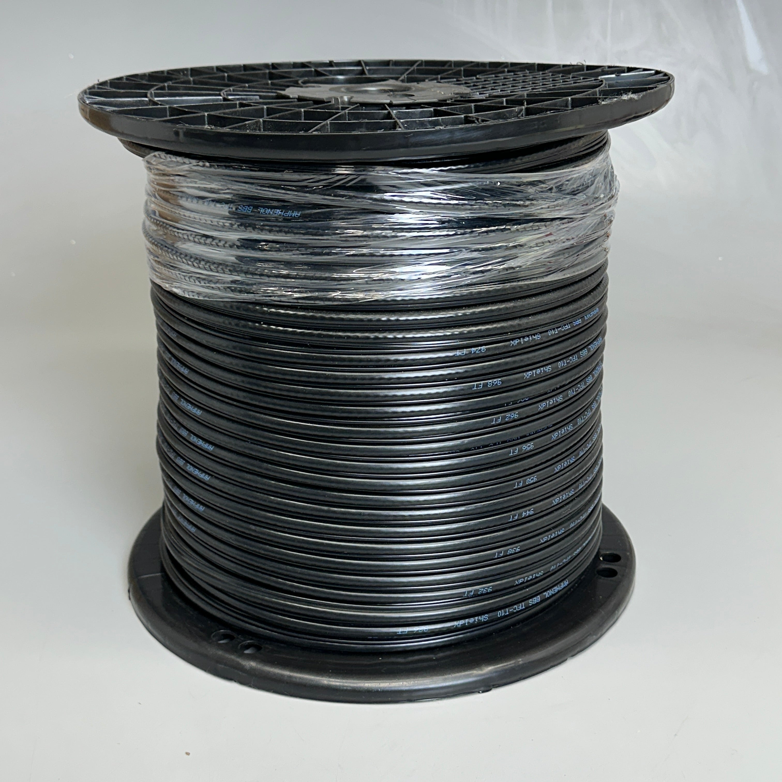 AMPHENOL (500 Ft) TFC-T10 Shielded RG6 Coaxial Cable 18 AWG for Audio ...