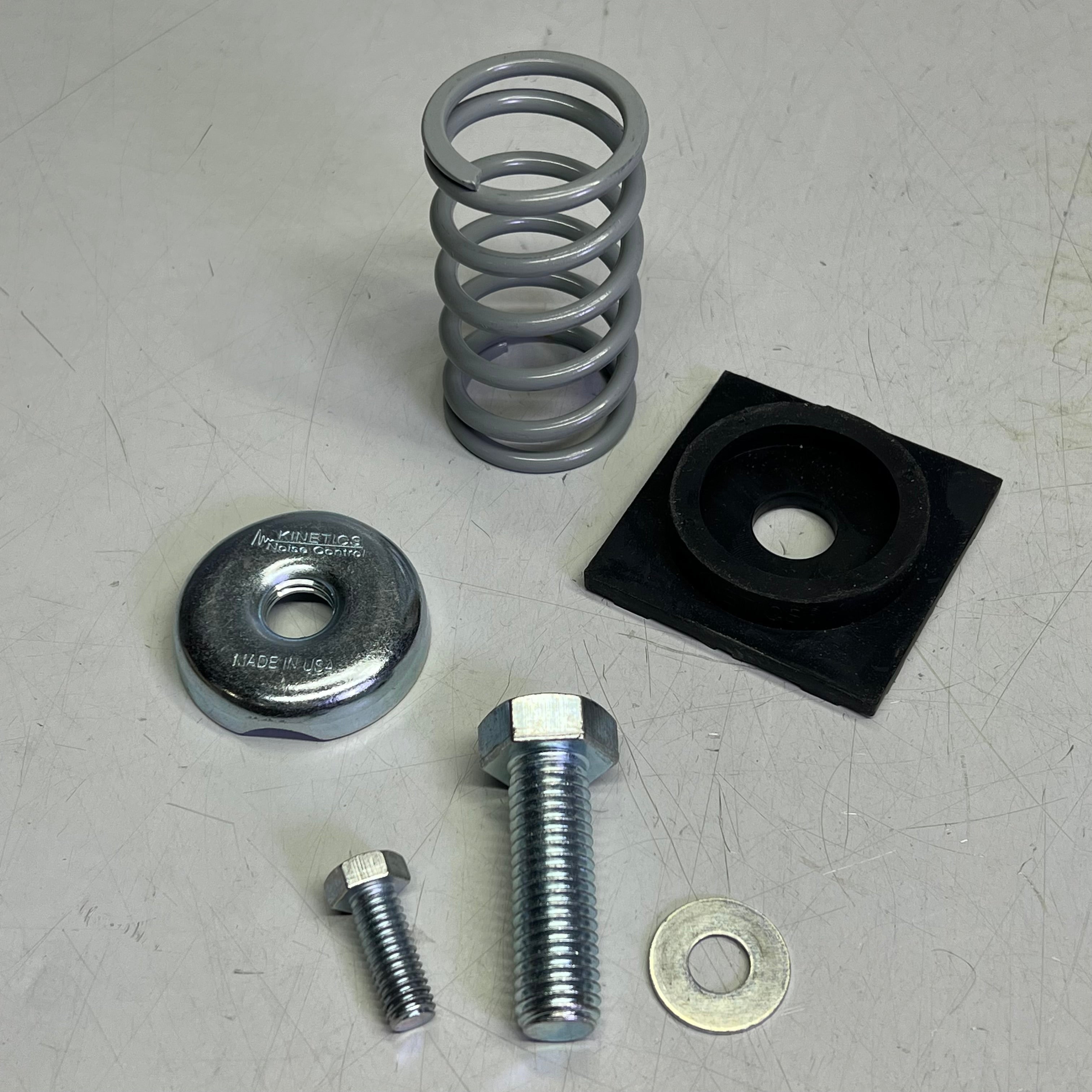 KINETICS Vibration Isolators Spring For HVAC Equipment Grey 453376 FDS ...