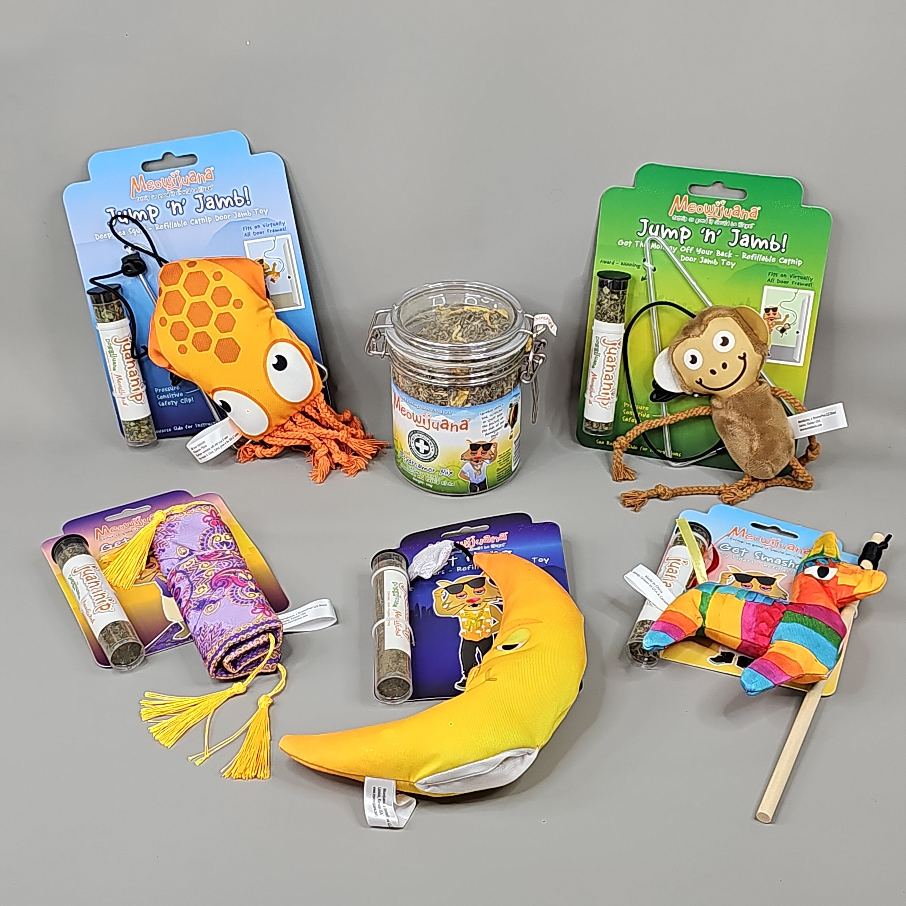 SMARTER PAW Meowijuana Organic Catnip Cat Toy Variety Pack (New) – PayWut