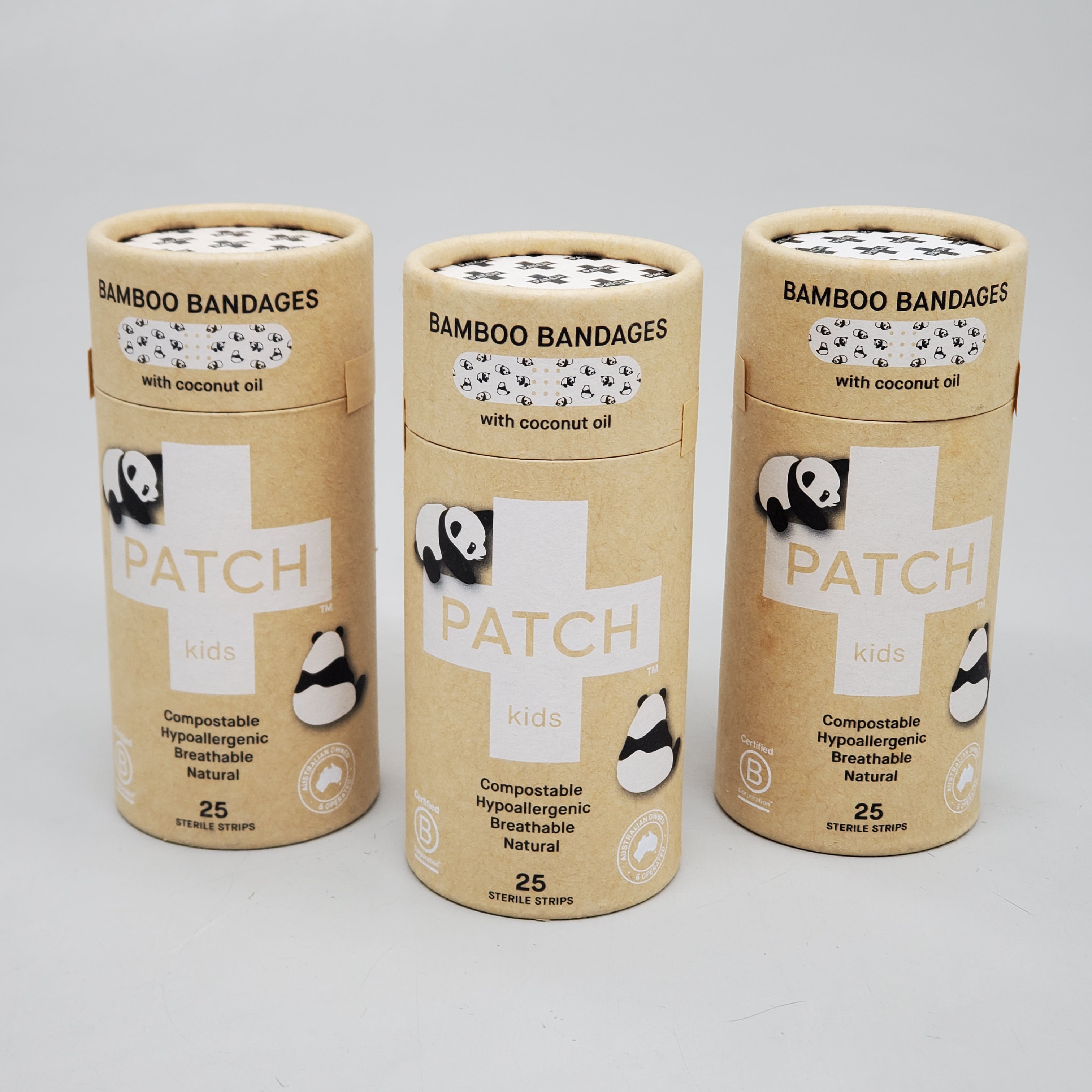 NUTRICARE (75 Bandages) Patch Coconut Oil Bamboo Bandages 3/4"x3-11/32 ...