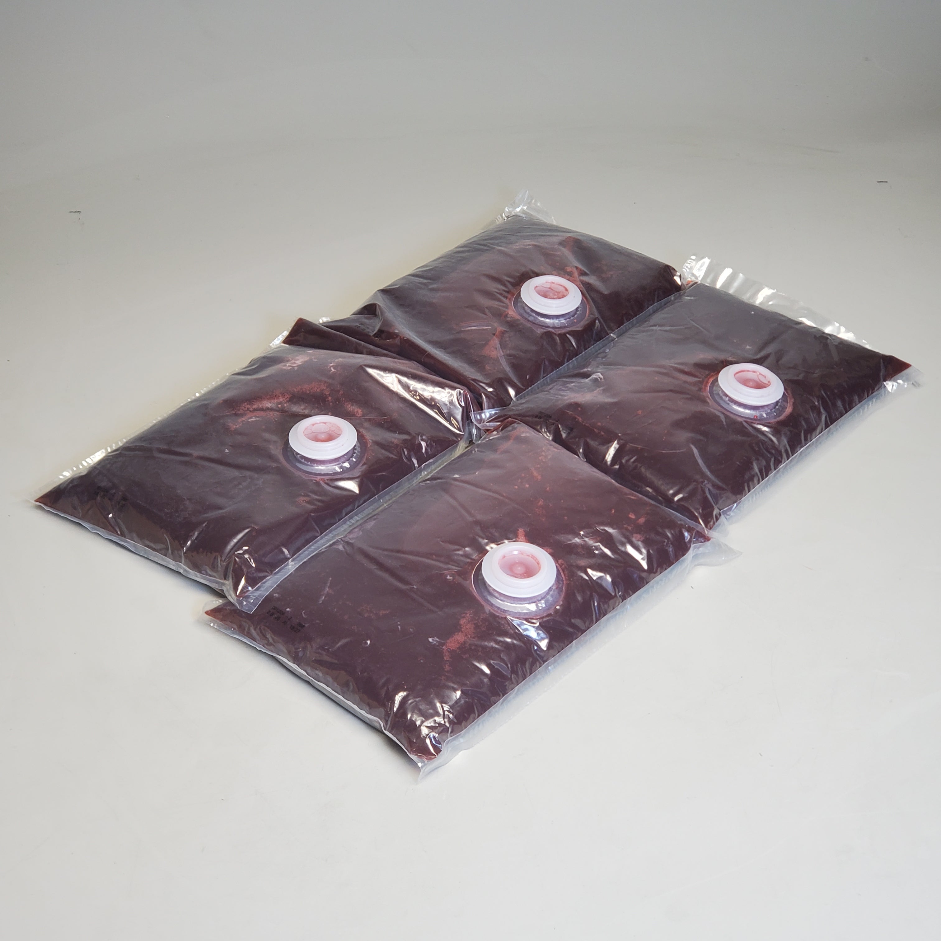 CARIBBEAN CREME (4 Bags .5 Gal) Wild Black Cherry All Natural Fountain ...