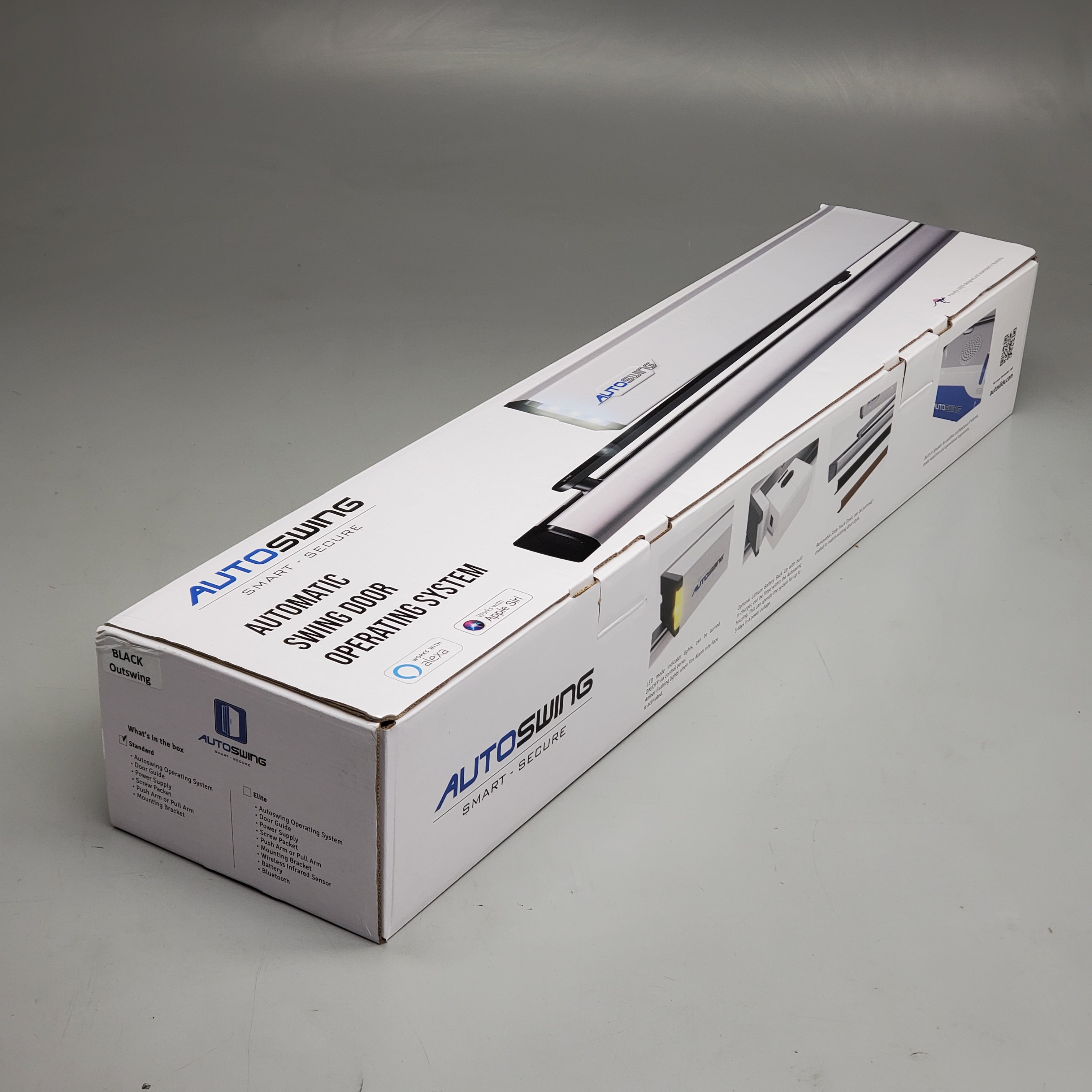 AUTOSWING Smart Secure Automatic Swing Door Operating System Outswing ...