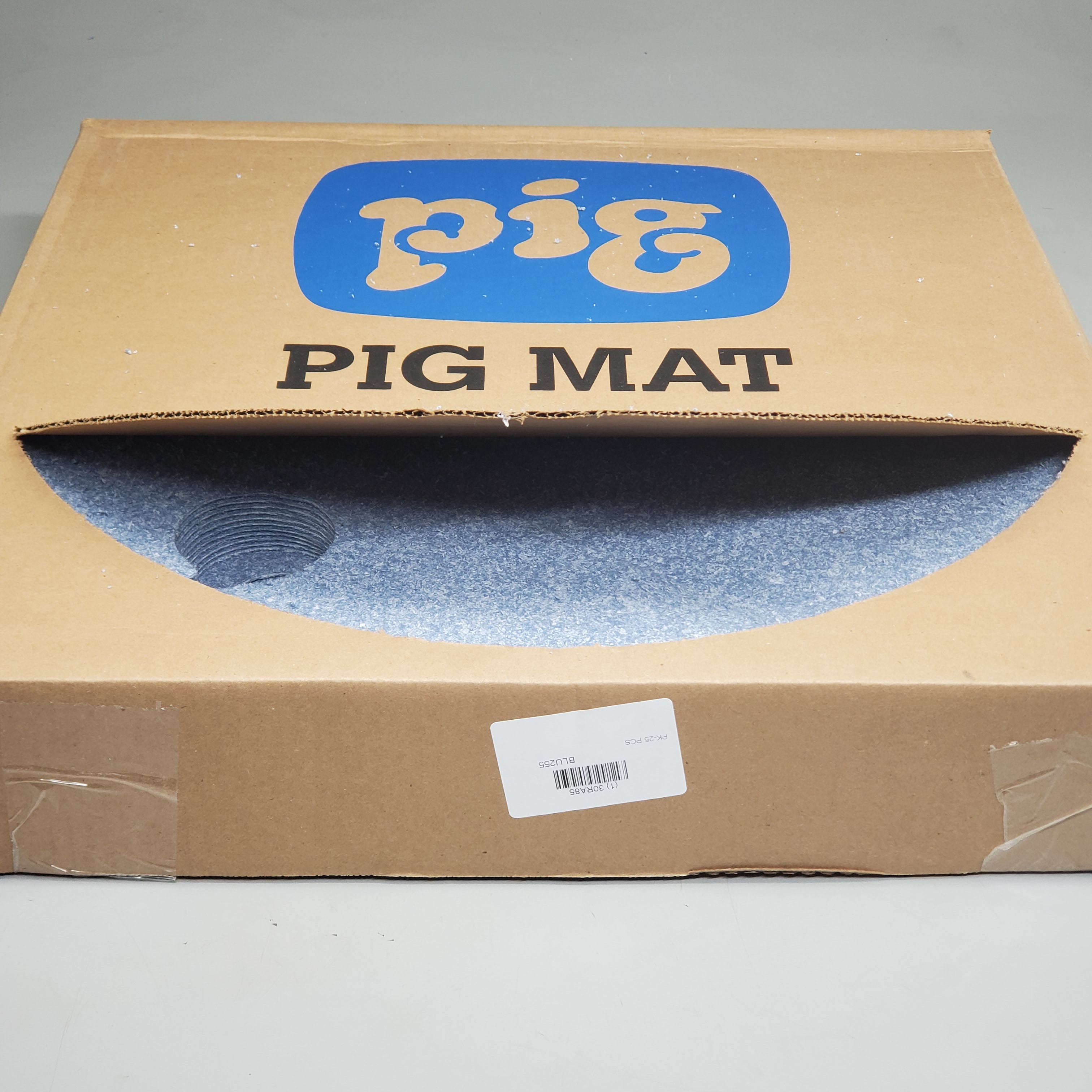 PIG Blue Barrel Top Absorbent Mats 25 Pack 22" Dia. BLU255 – PayWut