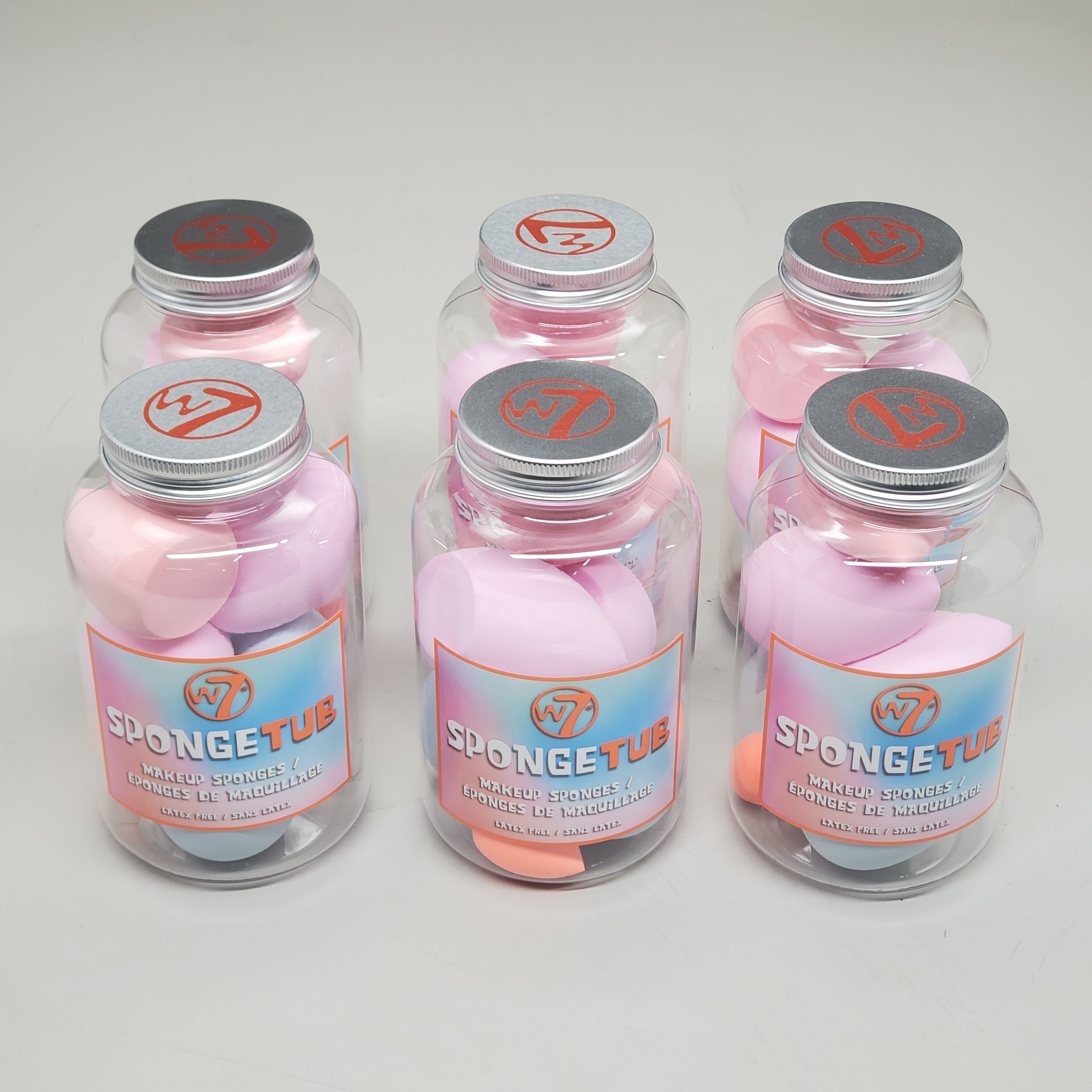 MAQUI BEAUTY (Set of 6) W7 Sponge Tub Face Sponges – PayWut