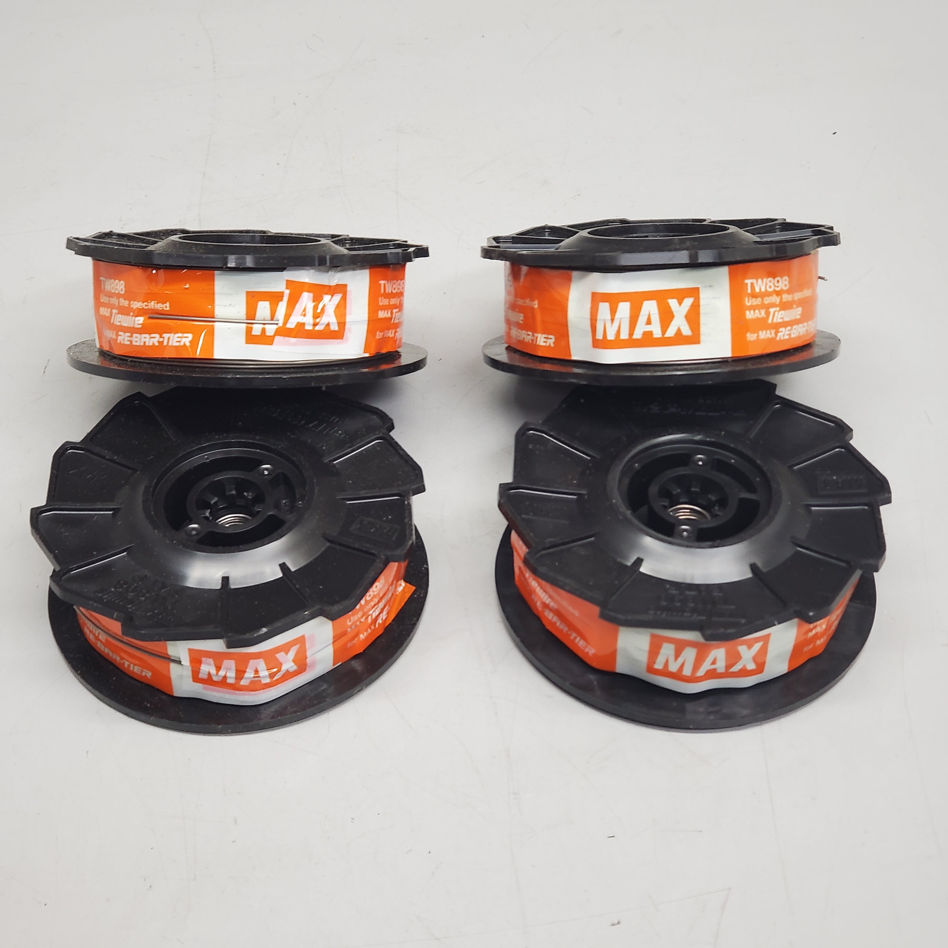 ZA@ MAX (4 Pack) Tiewire Re-Bar-Tier 21ga Black Wire TW898 C – PayWut