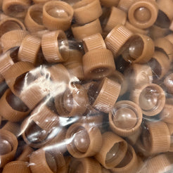 LABCORP Screw cap Tubes Round Base 13X82mm pp Grade Amber 100pcs 4mL 4 ...