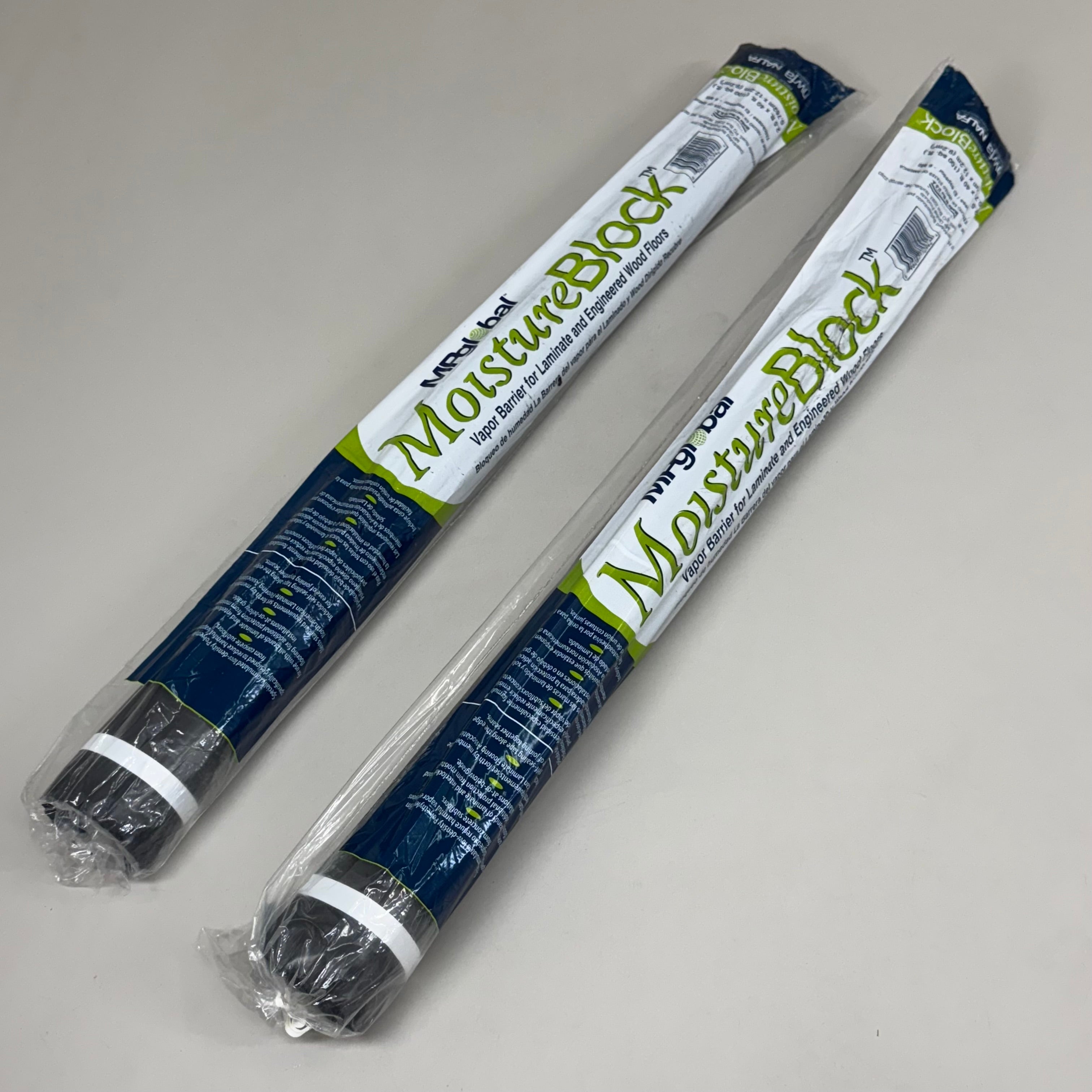 MPGLOBAL (2 PACK) Moisture Block Vapor Barrier Laminate Wood Floors 30 ...