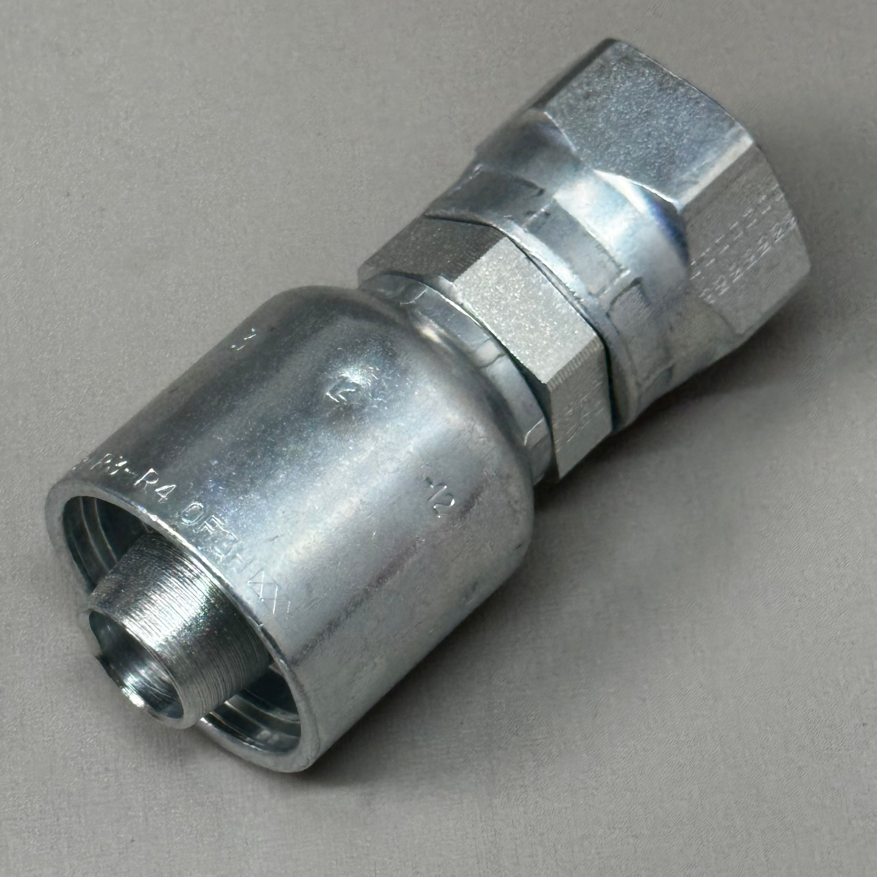 PARKER Hydraulic Hose 1JC43-12-12 Female Seal-LOK Swivel 3/4" x 3/4" S ...