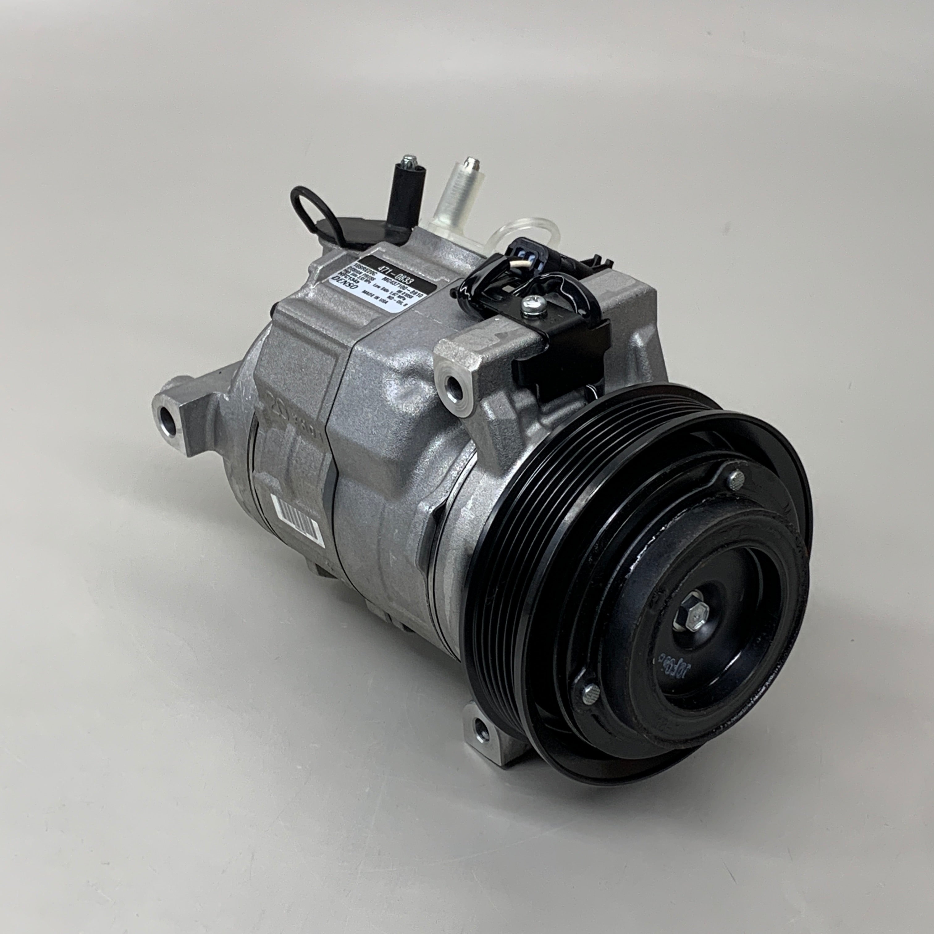 DENSO A/C Compressor with Clutch 125.0 Maximum Clutch Diameter 471-083 ...