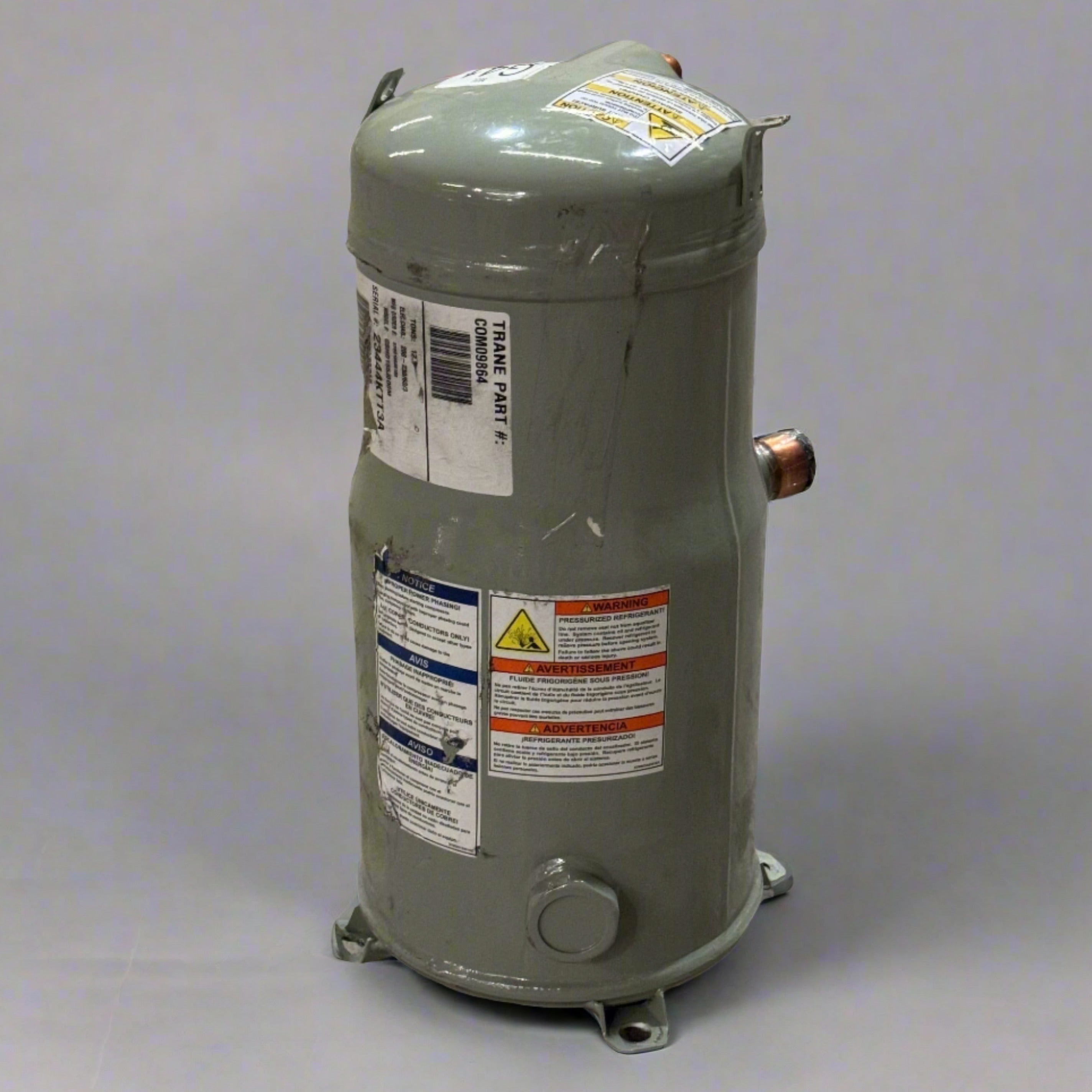 TRANE Scroll Compressor 20”Hx8”W Mint Green Iron CSHD155J0D0M (AS-IS ...