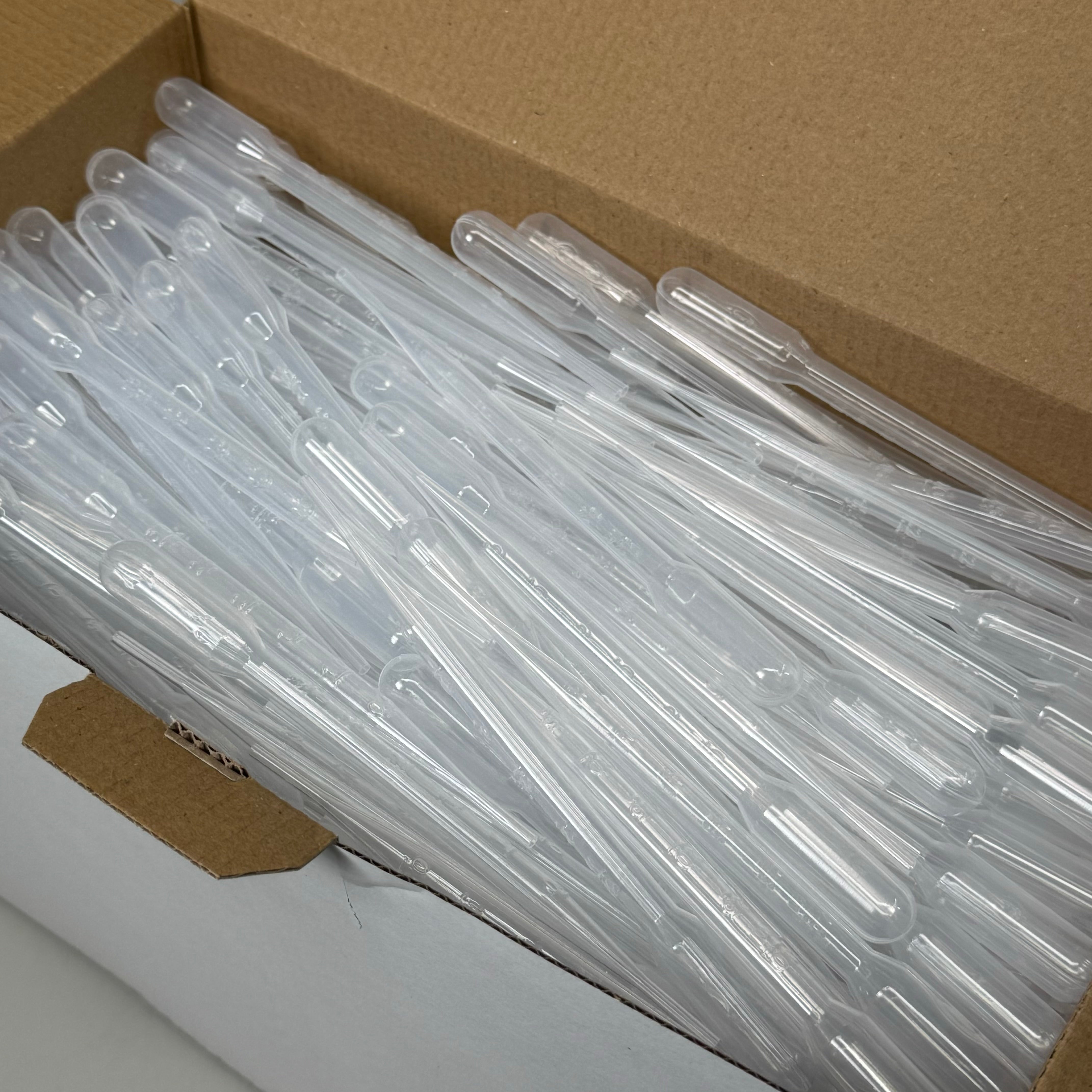 GLOBE SCIENTIFIC (500 PACK) Transfer Pipet Polyethylene Clear Large Bu ...