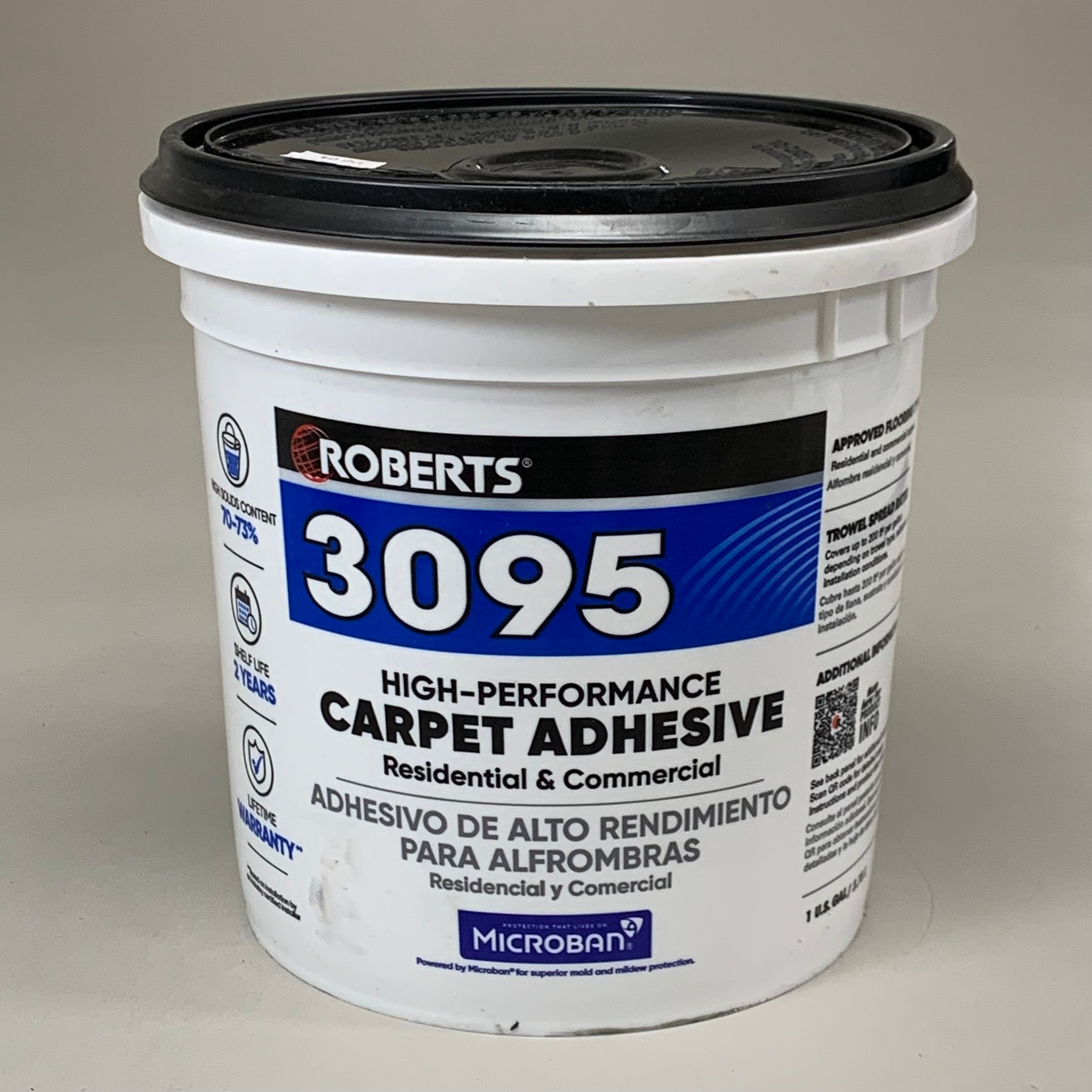 ZA@ ROBERTS High Performance Carpet Floor Adhesive 1 Gallon 3095 A – PayWut
