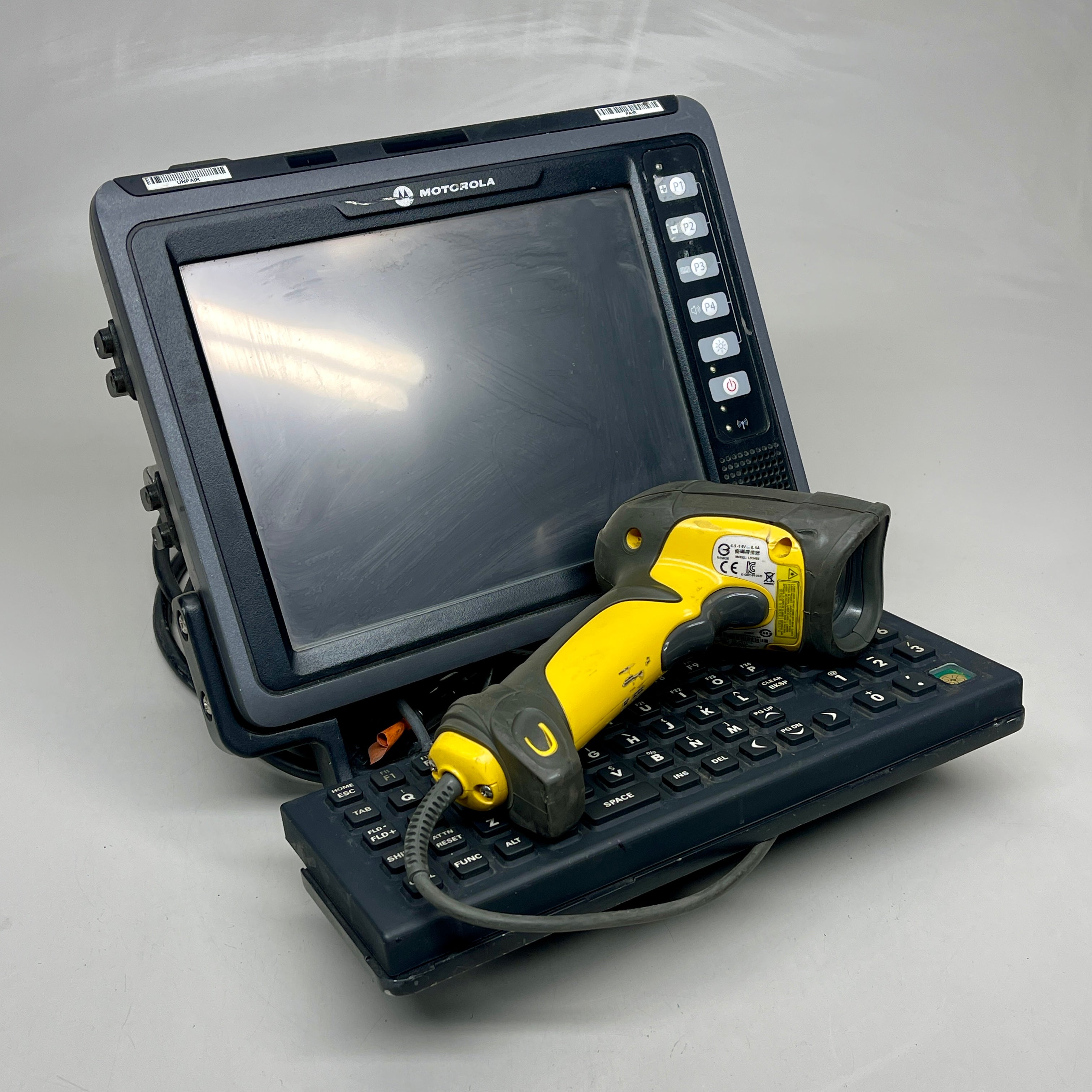 ZA@ MOTOROLA Vehicle Mobile Computer Terminal VC70N0 w/ Accessories (P ...