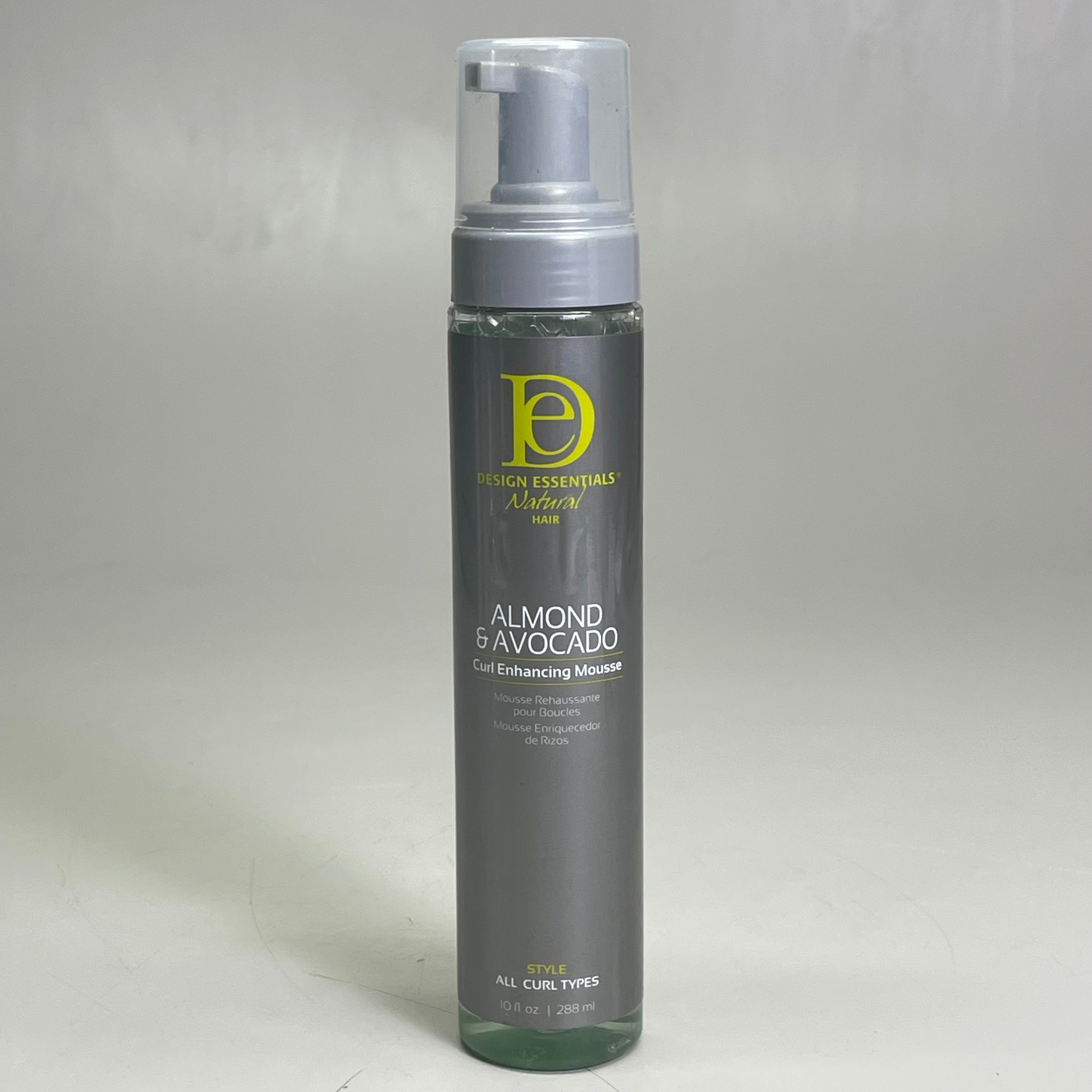 DESIGN ESSENTIALS Natural Hair Almond & Avocado Curl Enhancing Mousse ...