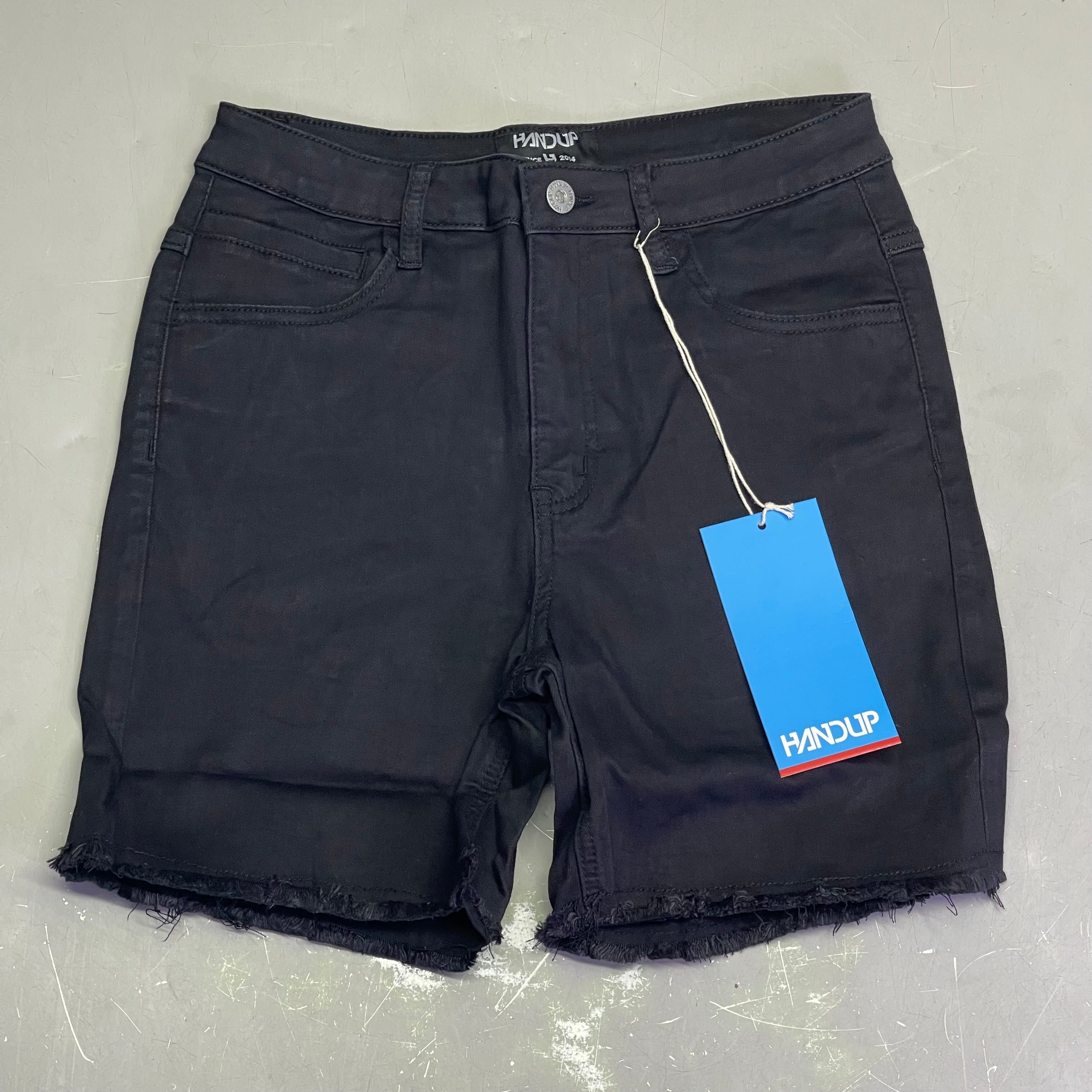 HANDUP APPAREL Jorts 5.5" SMALL Men's Pure Black STRE3249SMAL – PayWut