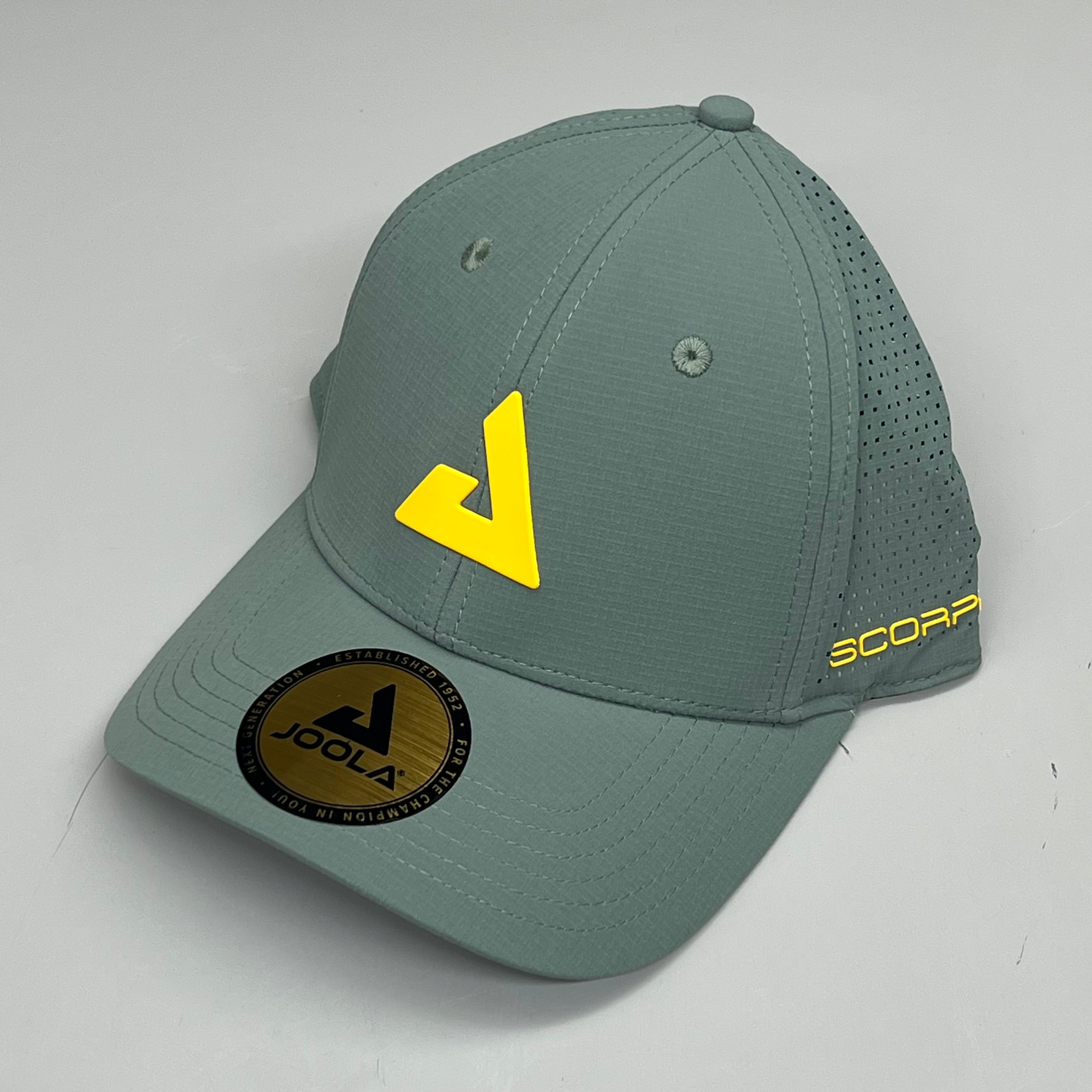 JOOLA Ultra-lightweight Materials Scorpeus Hat Adjustable Sherwood Gre ...