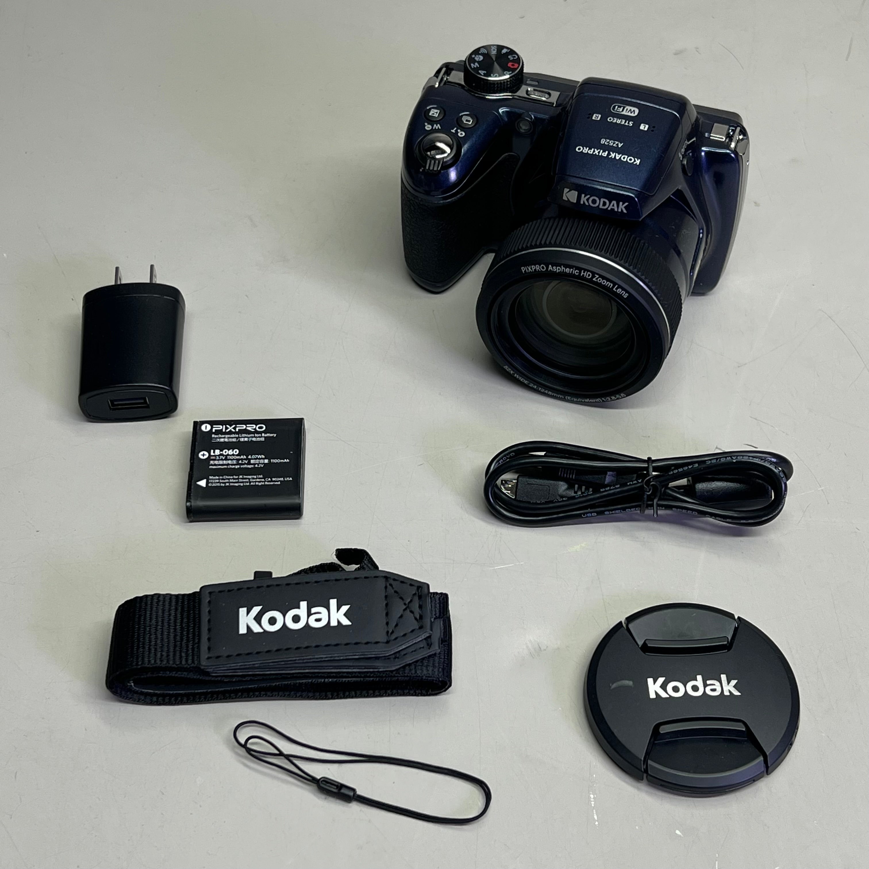 KODAK PIXPRO Digital Camera 52X HD Zoom Blue AZ528 (New- Open Box) – PayWut