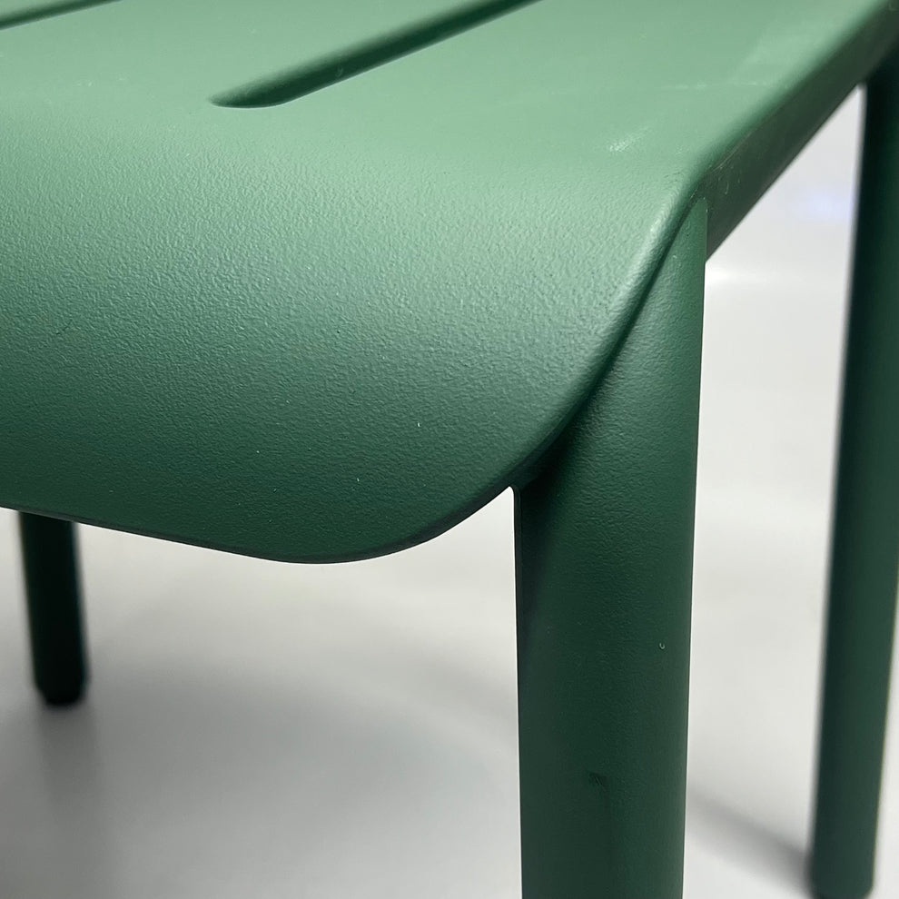 TOOU Table Outo Hocker Indoor & Outdoor Use 16"x16" Dark Green TO-1801 ...