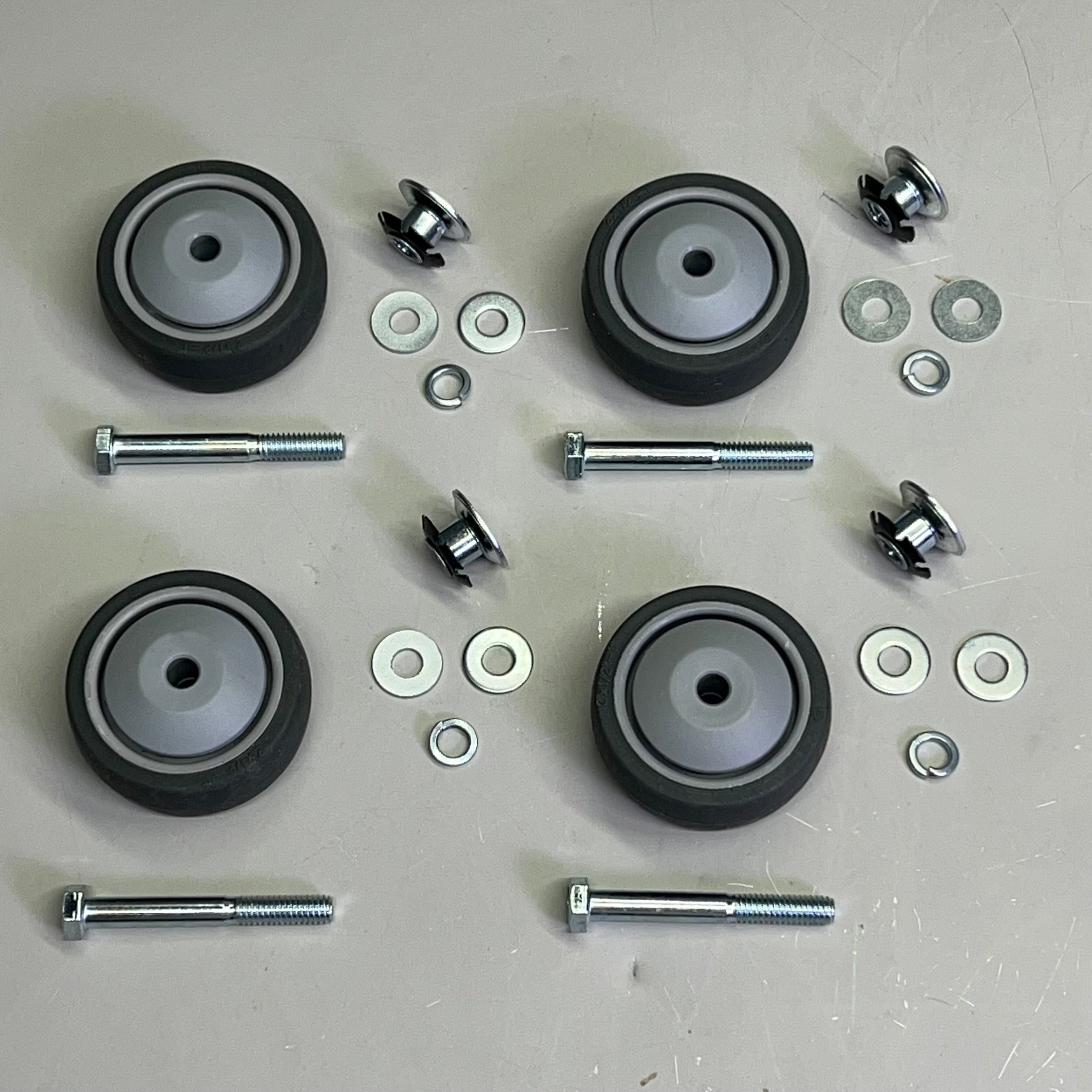 QUANTUM STORAGE SYSTEMS (Set Of 4) Mobile Unit Track Rollers Made In U ...