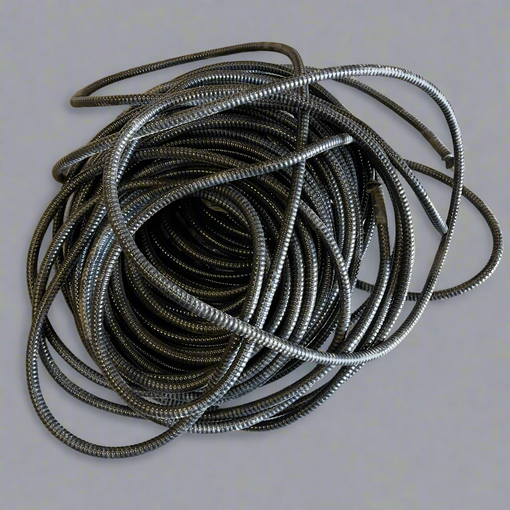 SOUTHWIRE 8/3 (150 ft) Direct Burial MC Flex Copper Cable Black (New O ...