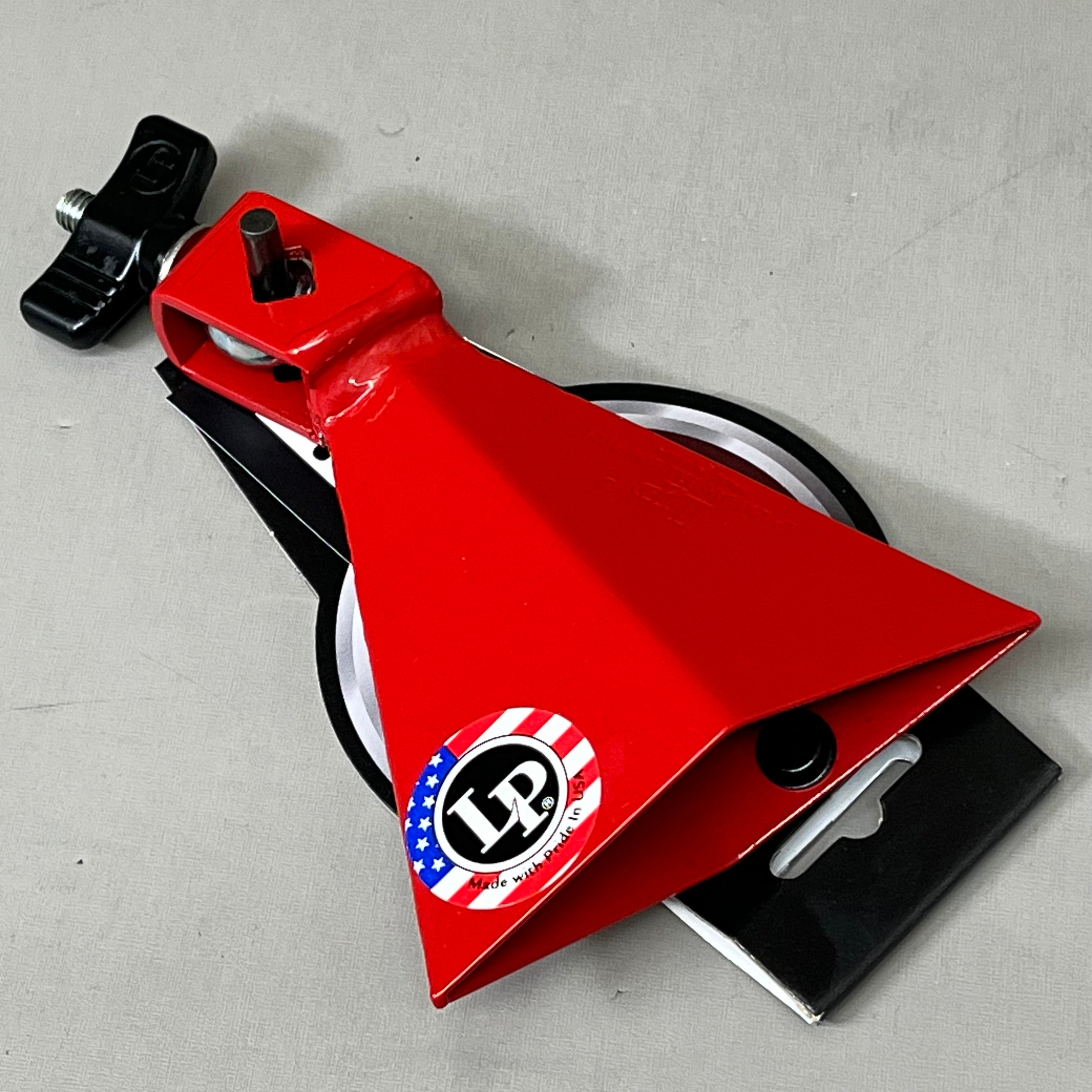 LP Latin Percussion Jam Bell Produces Bright High Pitched Sound Red LP ...