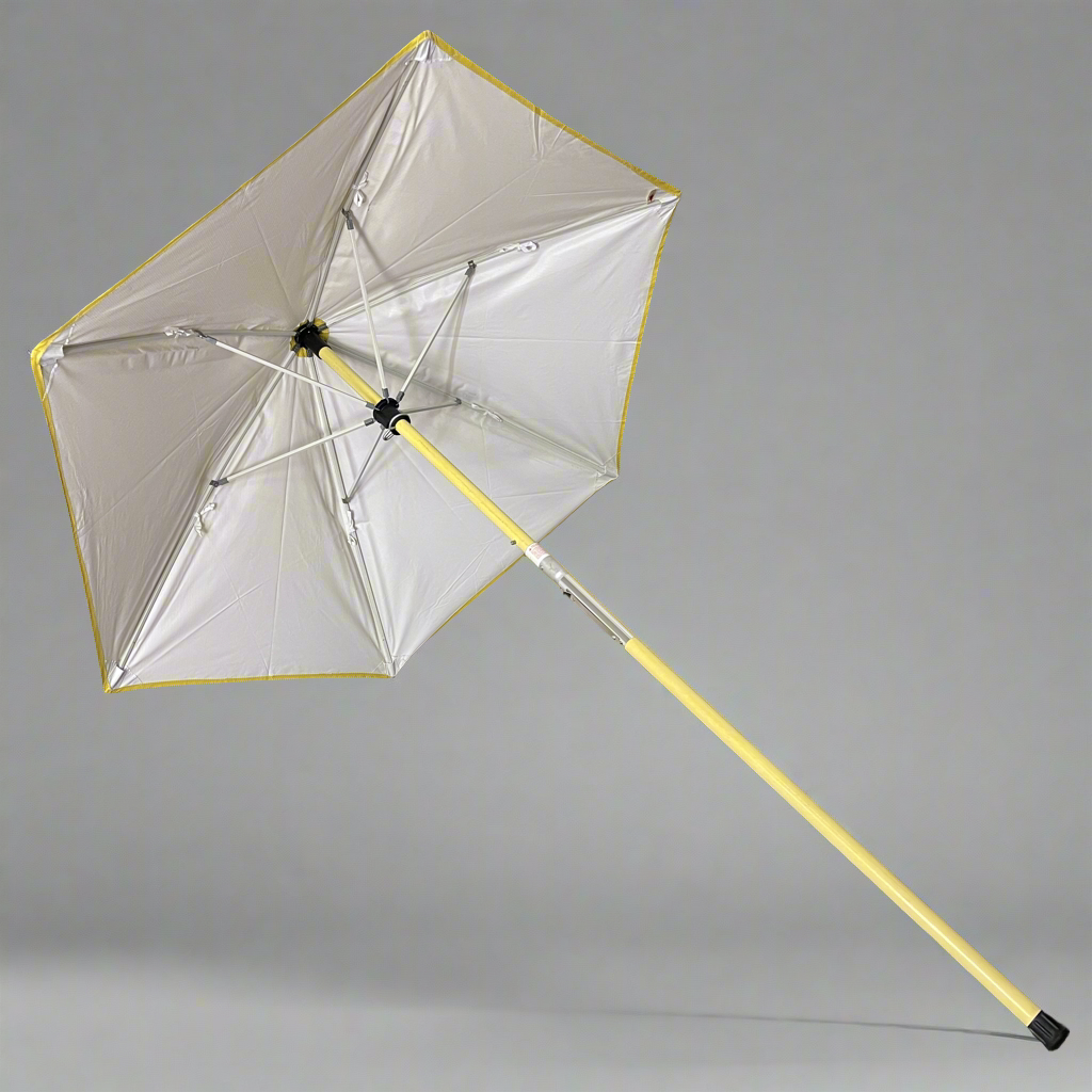 GMP Dielectric Utility Worker's Umbrella w/ 72" Fiberglass Pole Safety ...