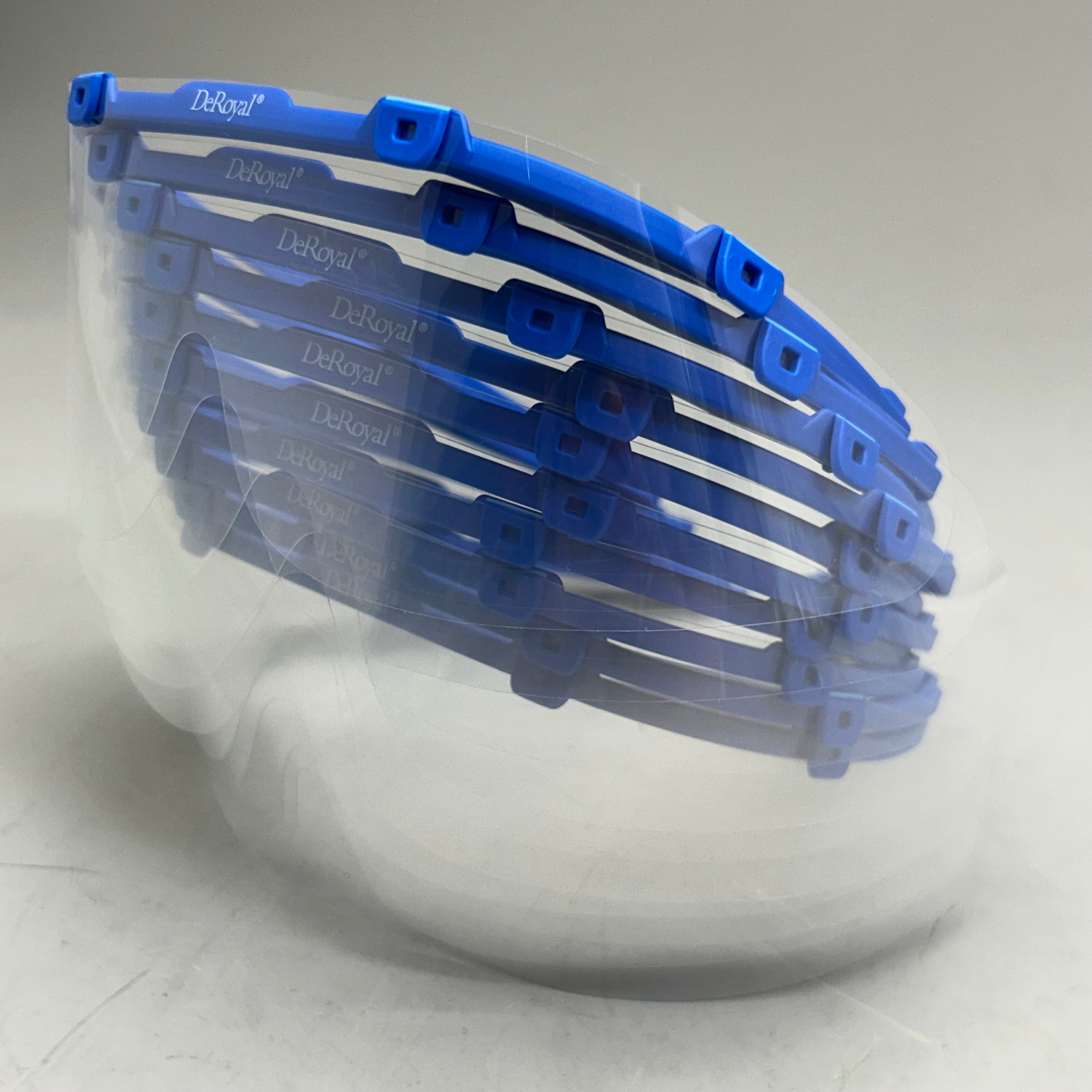 DEROYAL (10 Pack) Speyes Eye Shieldz Assembled For Medical Use Blue 23 ...