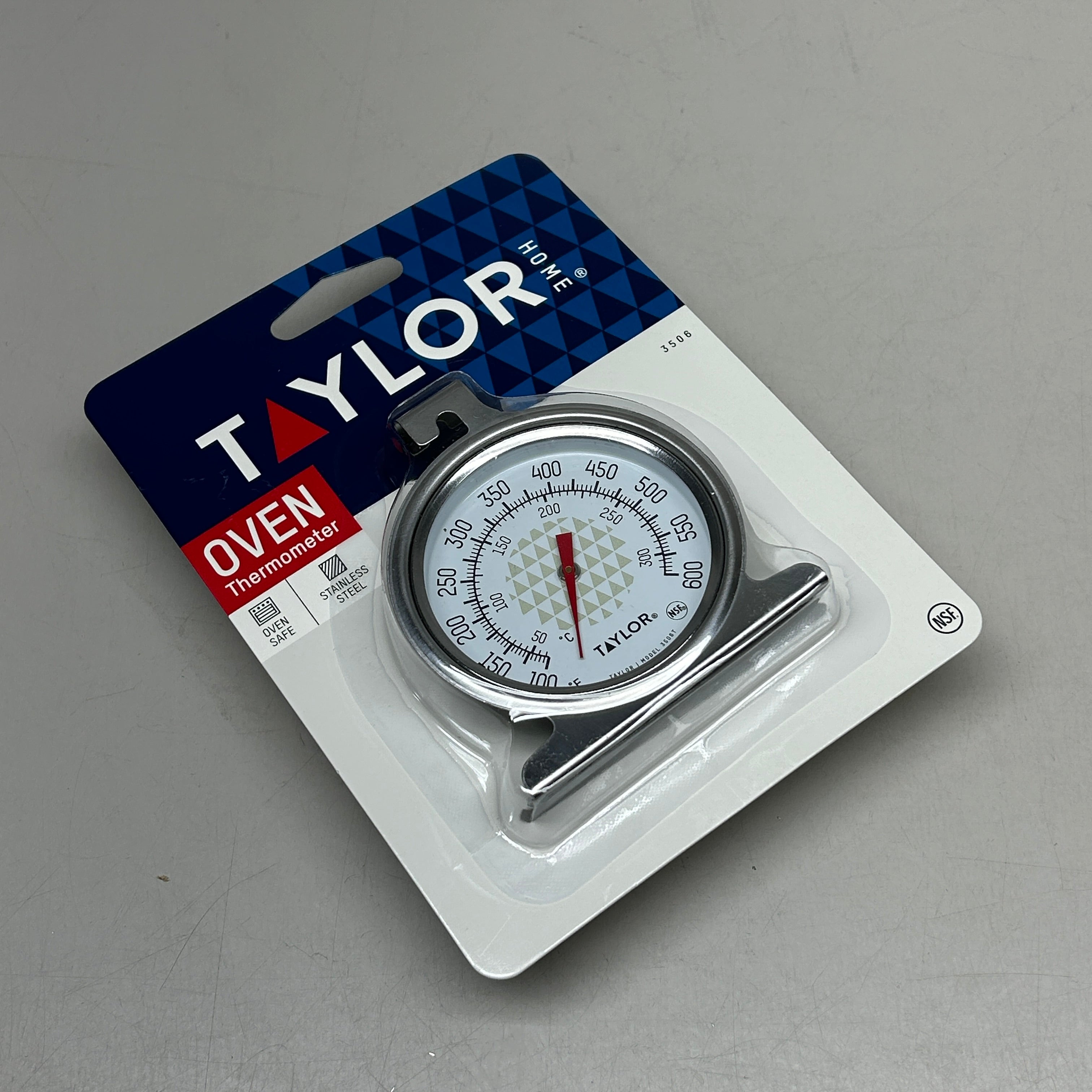 TAYLOR Analog Dial Oven Thermometer Stainless Steel 3506 (New) – PayWut
