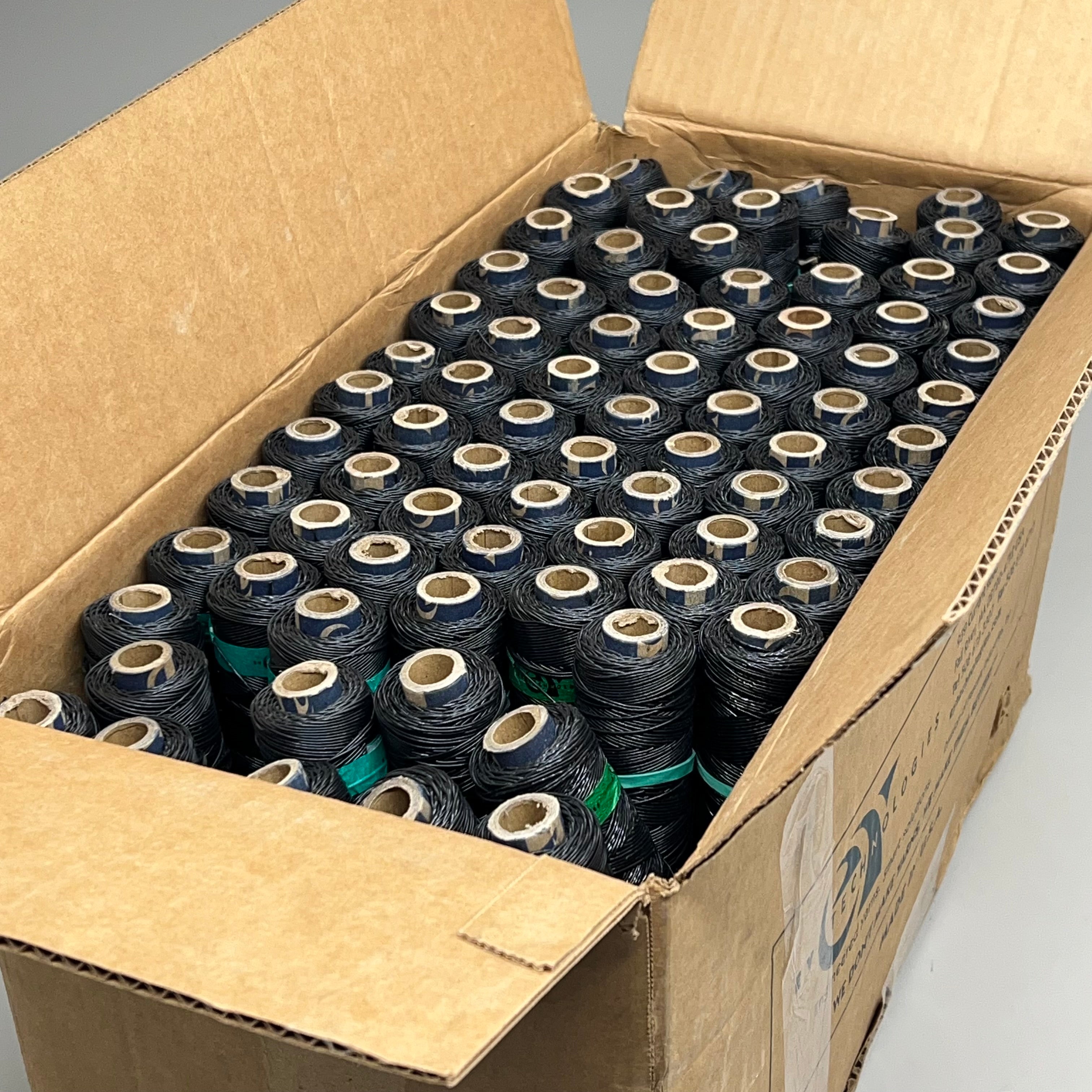 EY TECHNOLOGIES (132 Spools)Nylon Lacing Braiding Material Cord 55VN04 ...