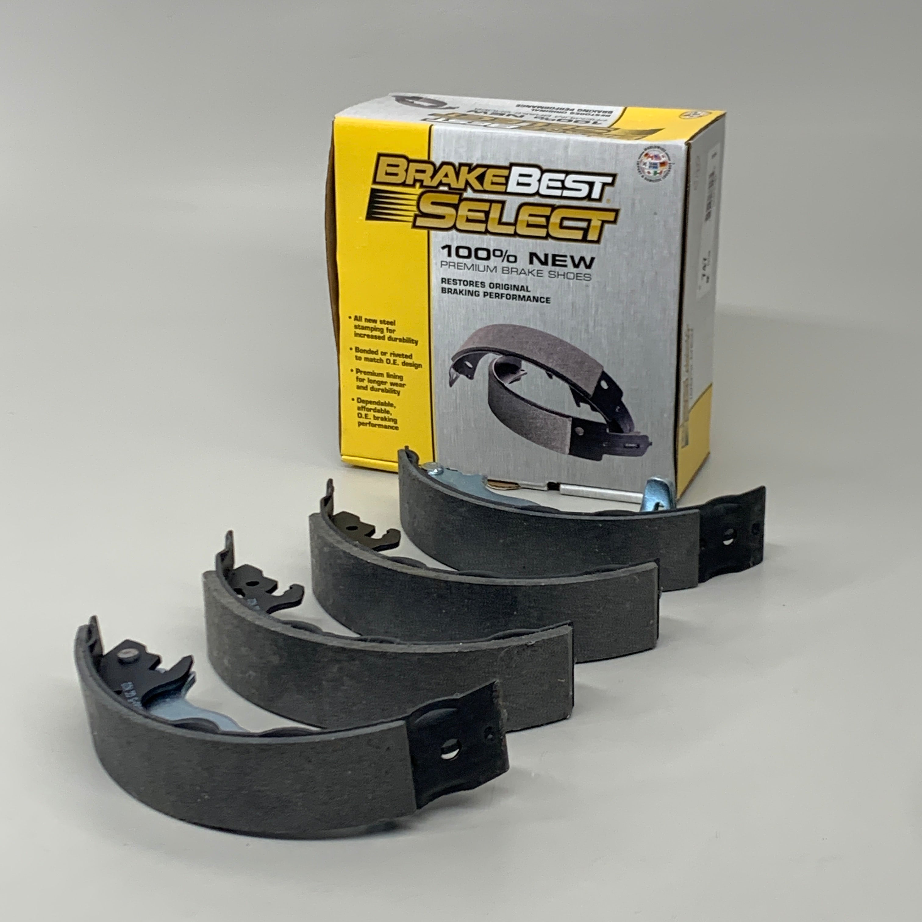 BRAKE BEST SELECT Premium Brake Shoes 4PK 747 (New Other) – PayWut