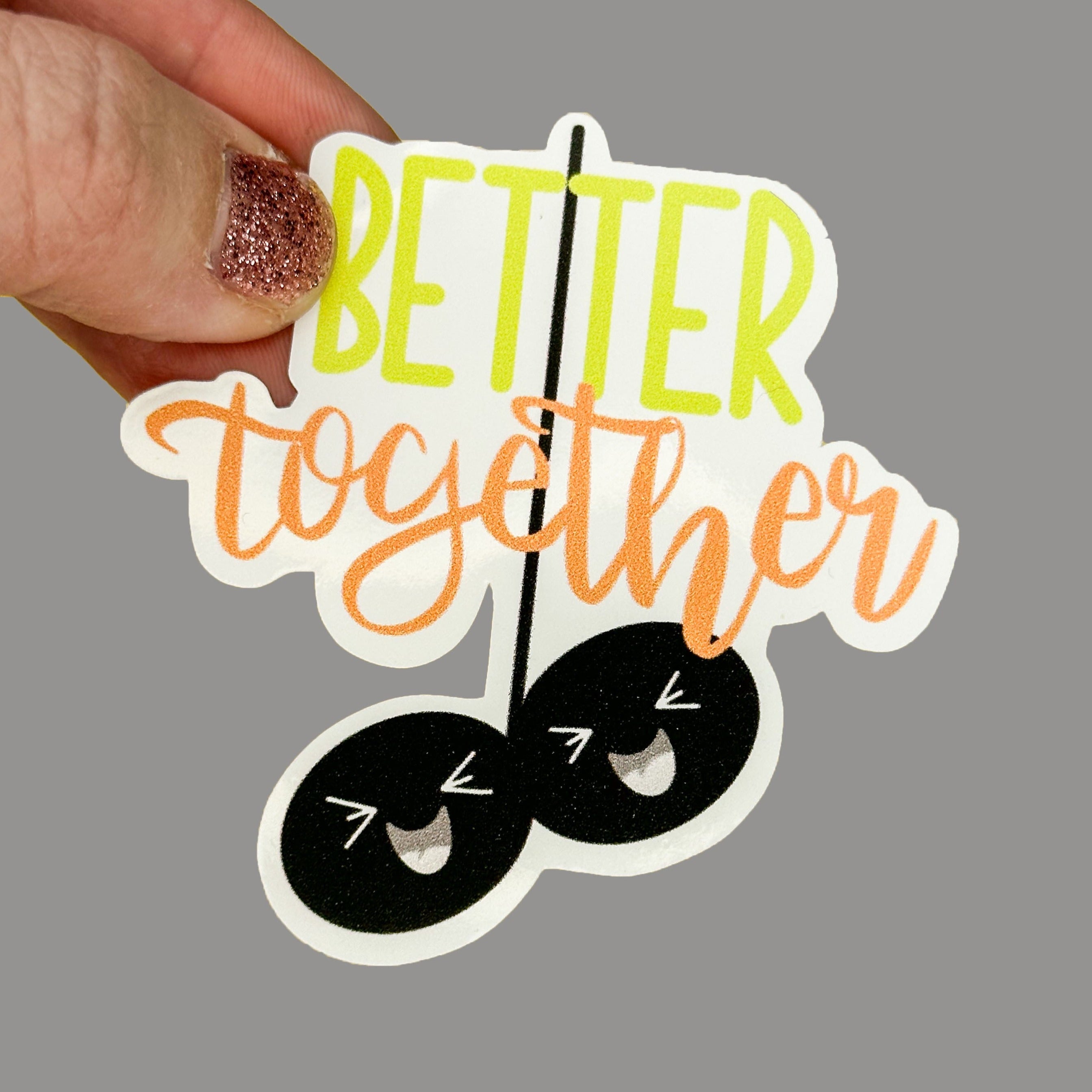 Hales Yeah Design Better Together Sticker ~3" at Longest Edge – PayWut