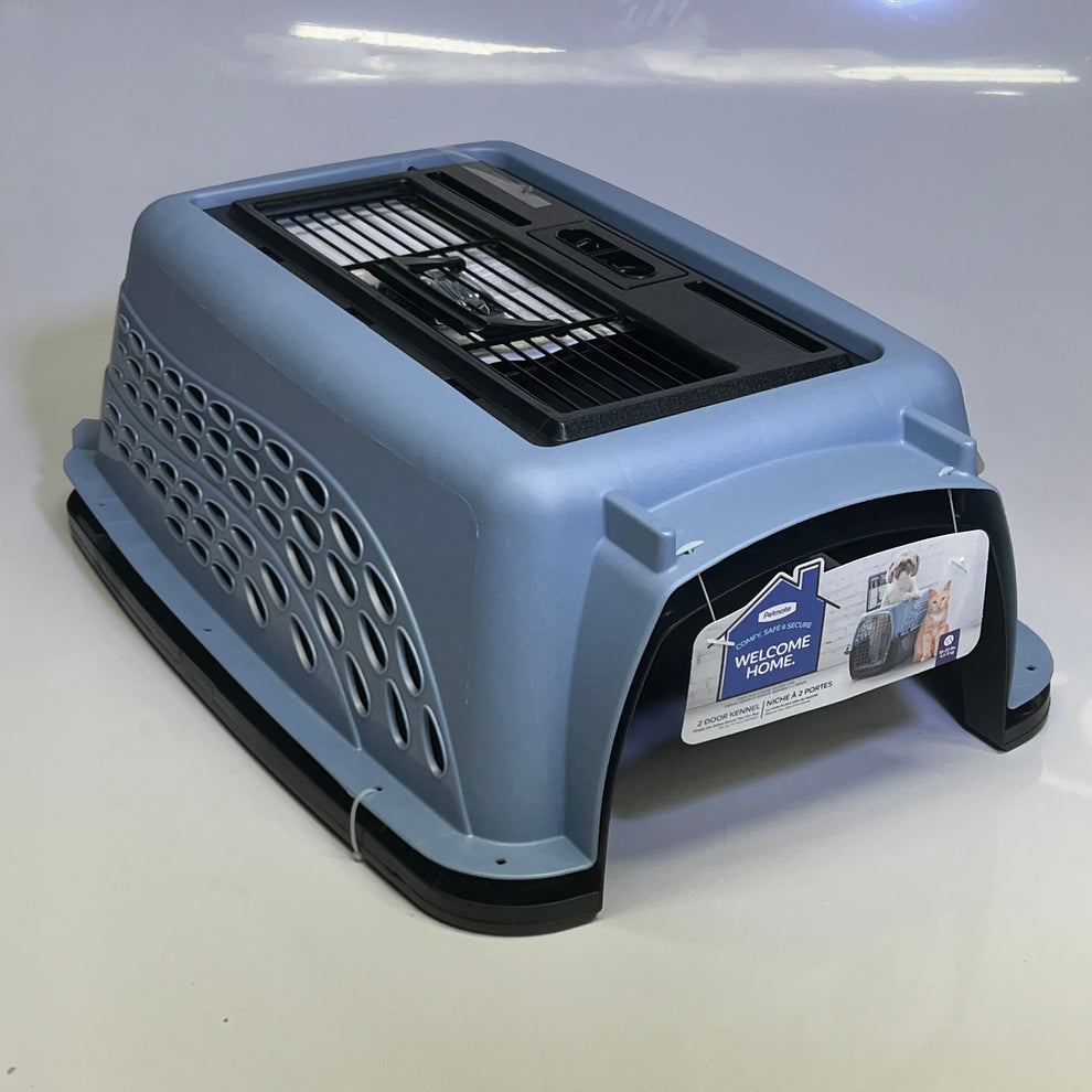 PETMATE 2-Door 24" Top Load Kennel, Blue 533243 – PayWut