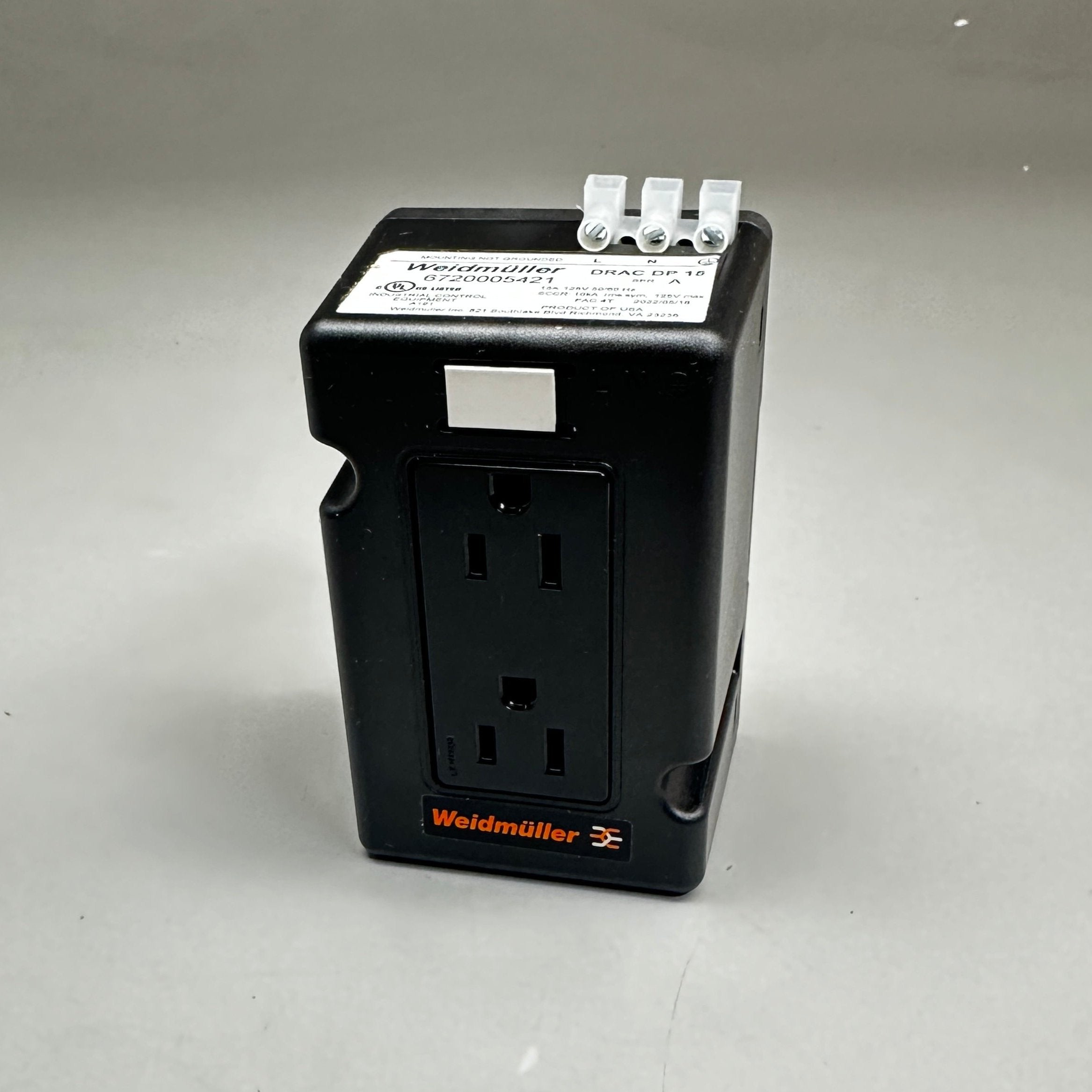 WEIDMULLER Power Entry Connector 20 Plastic 125V Industrial Electrical ...