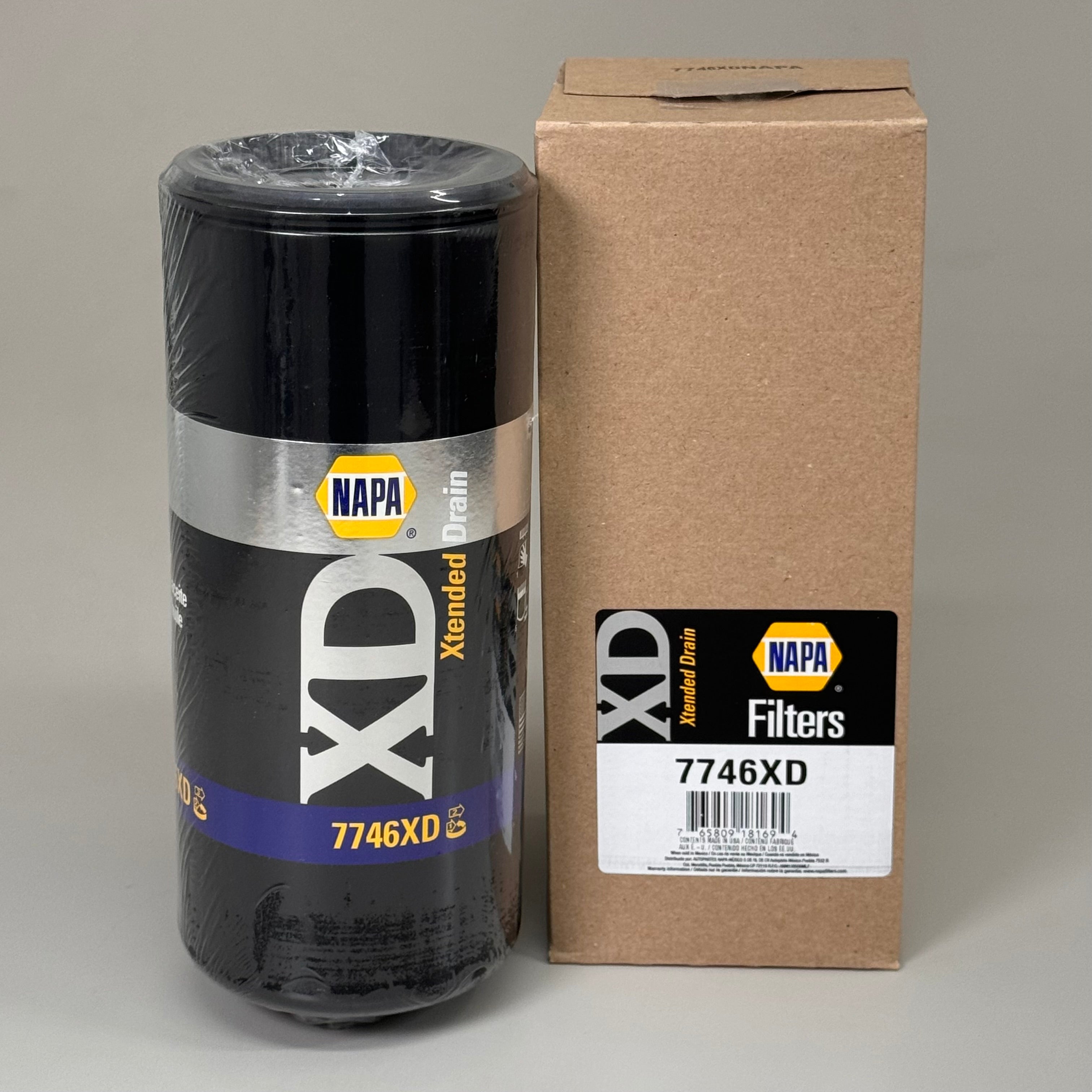NAPA Filters Xtended Drain Microglass Media Material M95-2.5 Thread 77 ...