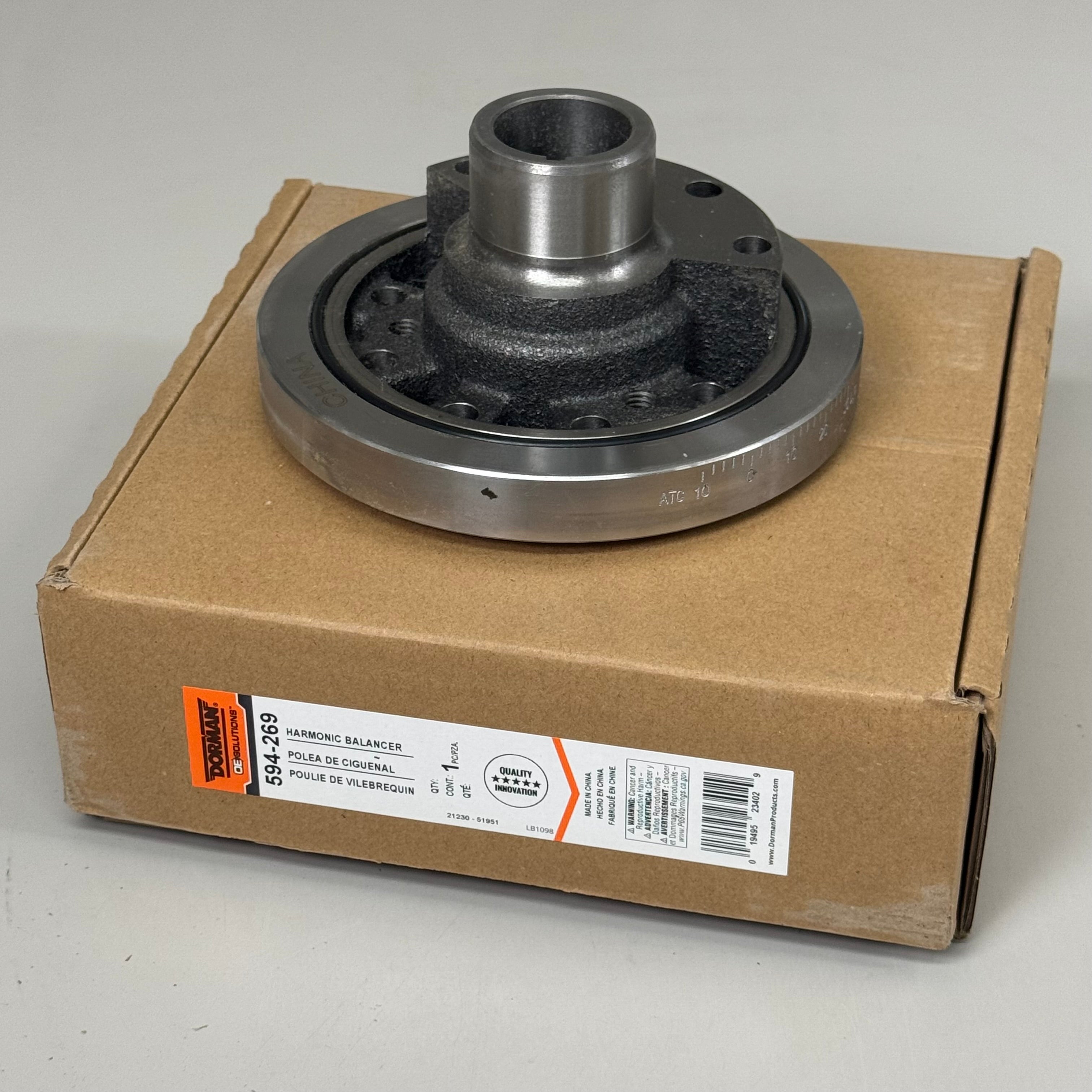 DORMAN Harmonic Balancer Stress Resistant Rubber Bond 594-269 – PayWut