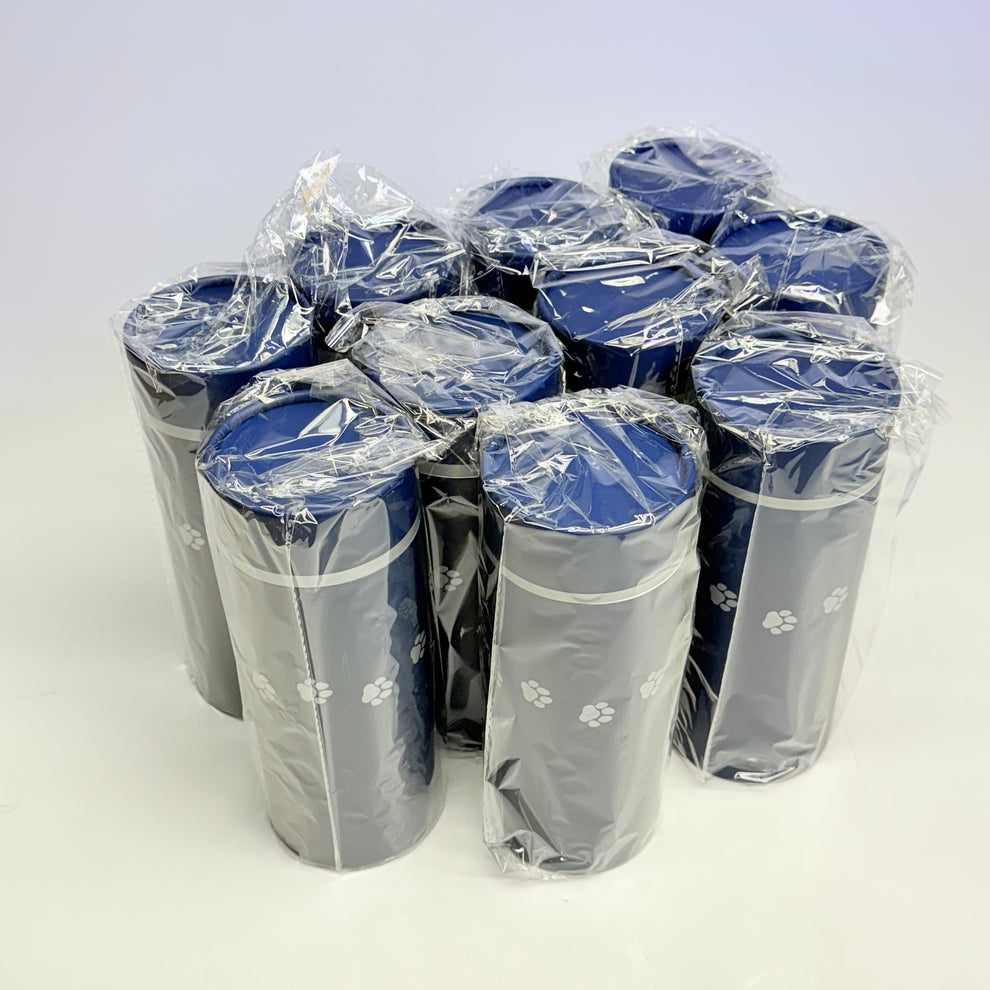 ZA@ GATEWAY SERVICE (10 PACK) Paper Tub Carton Dog Footprint 8 in x 3 ...