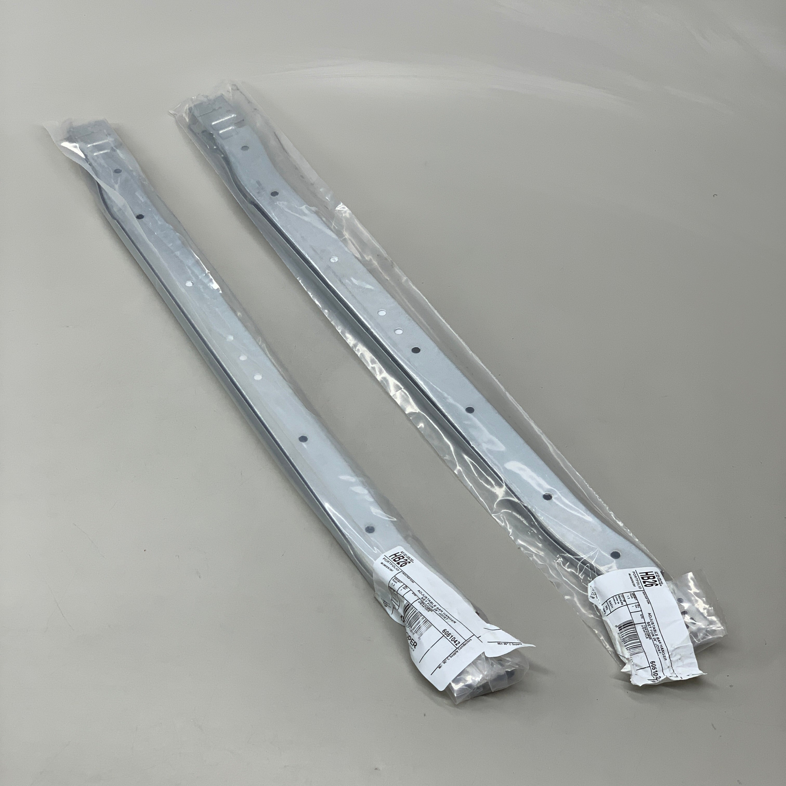 PORTFOLIO (2 PACK) Cooper Lighting Adjustable Bar Hanger Set 26” Joist ...