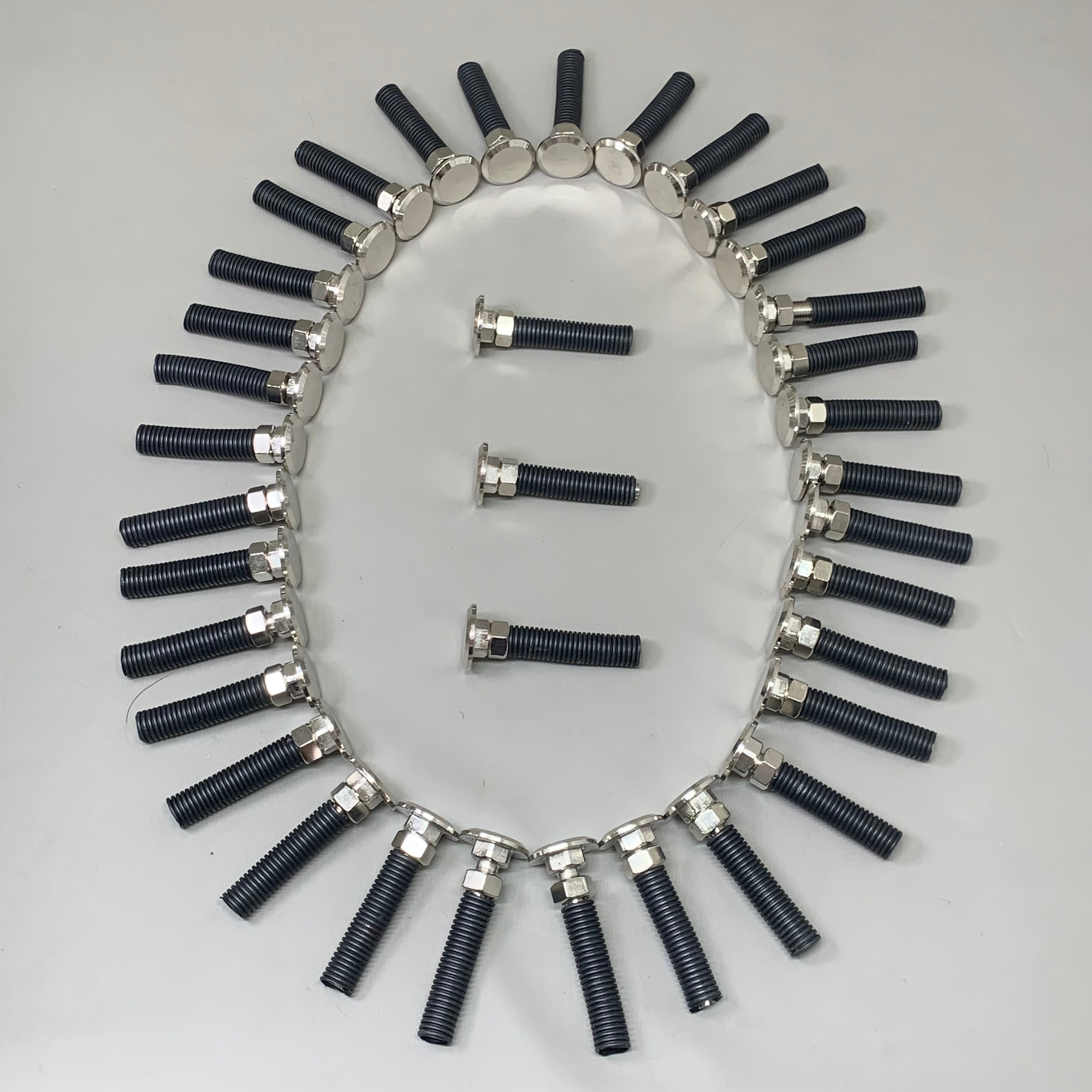 YAZAKI CREFORM (36 PACK) Heavy Duty Adjuster Foot w/ Jam Nut 1 3/4" x ...