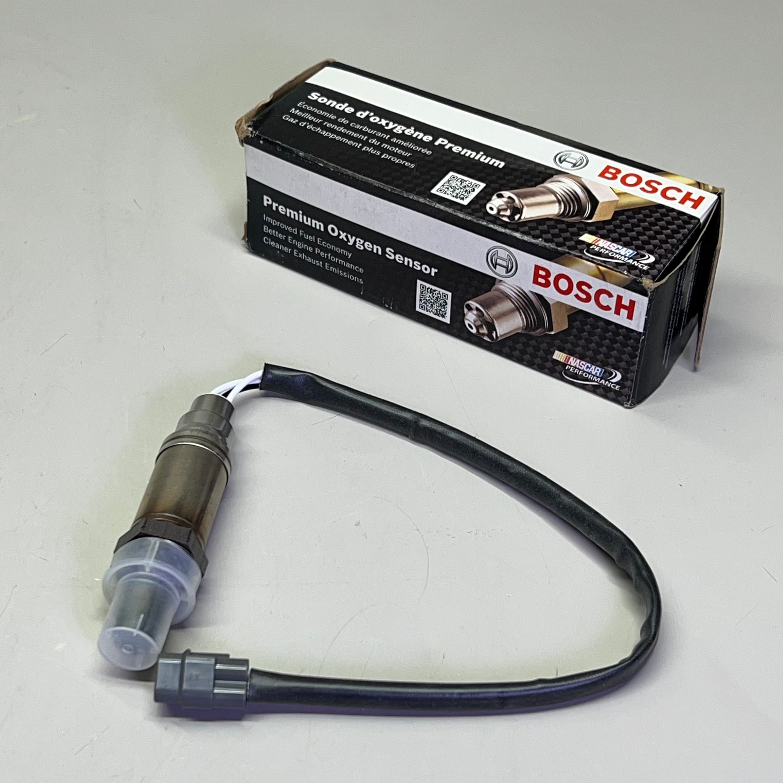 BOSCH Premium OE Quality Oxygen Sensor Flange Mount Stainless Steel 13 ...