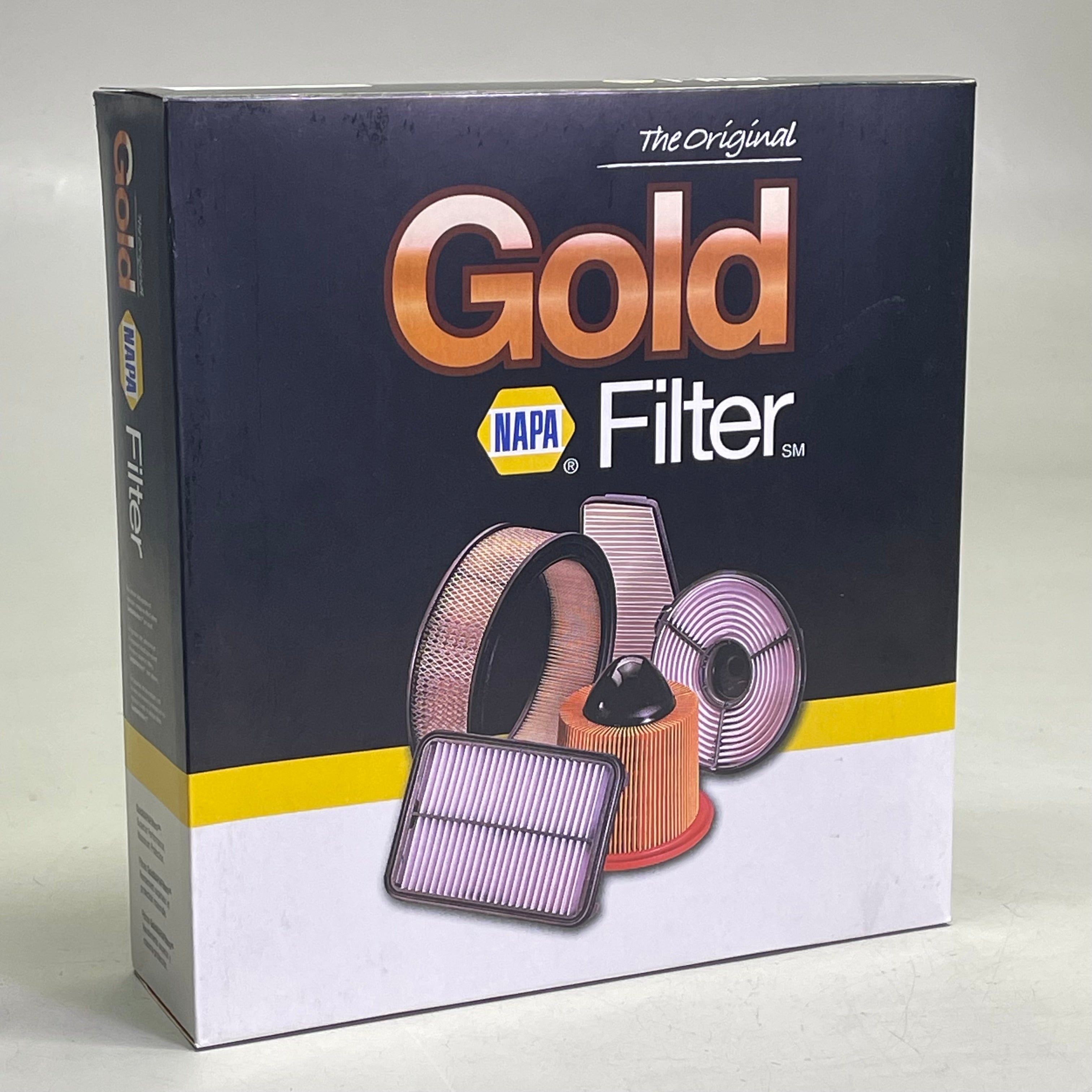 NAPA Original Gold Air Filter 10.5" x 10" x 2.5" Black & White 9883 ...