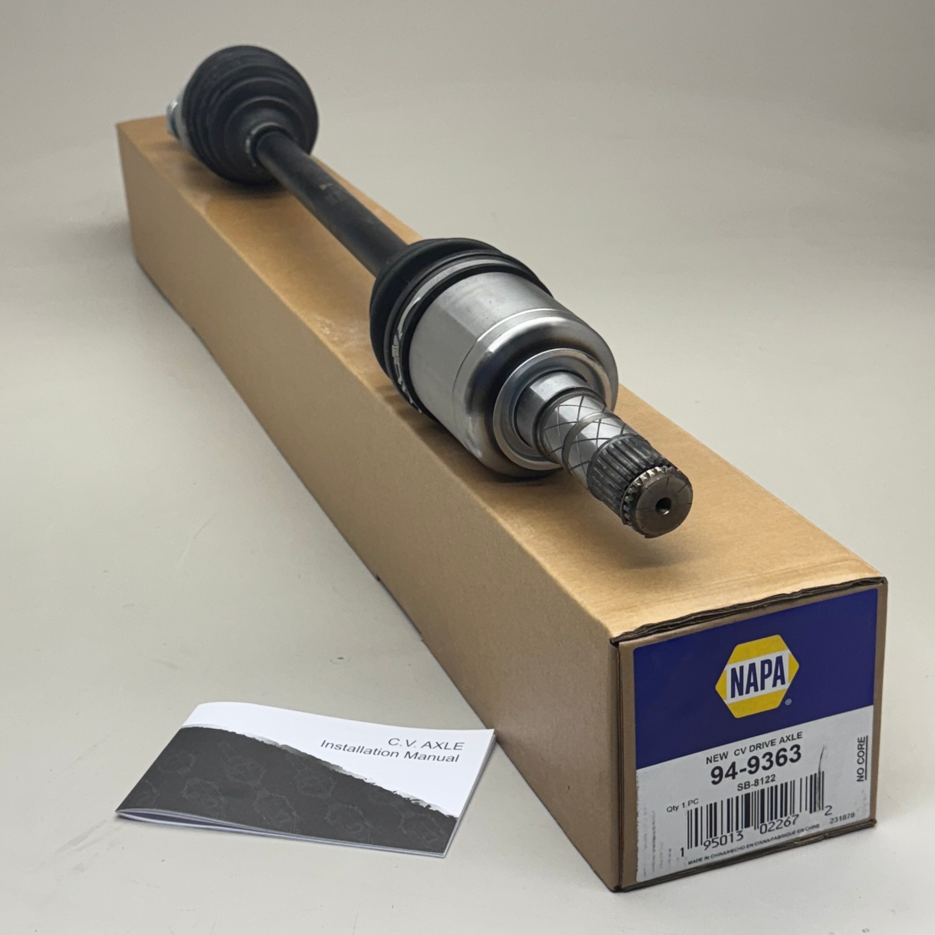 NAPA CV Drive Axle Grooved for Subaru 2009-15 SB-8122 94-9363 – PayWut