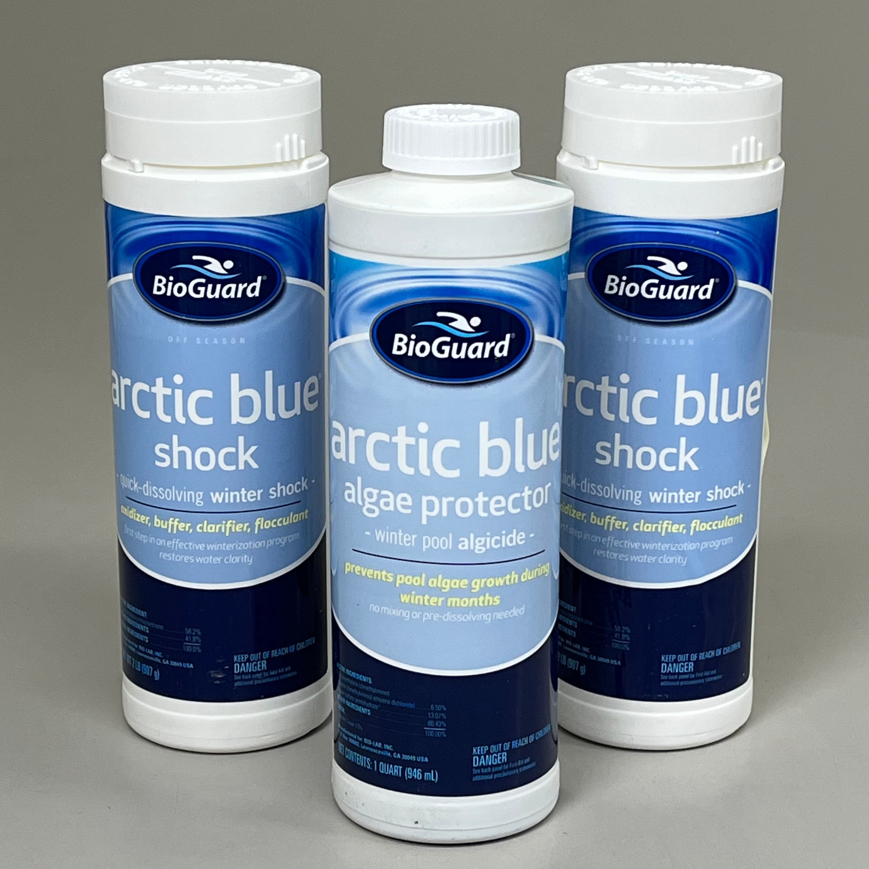 ZA@ BIOGAURD Arctic Blue Winter Closing Kit 24 for Clear Water G – PayWut