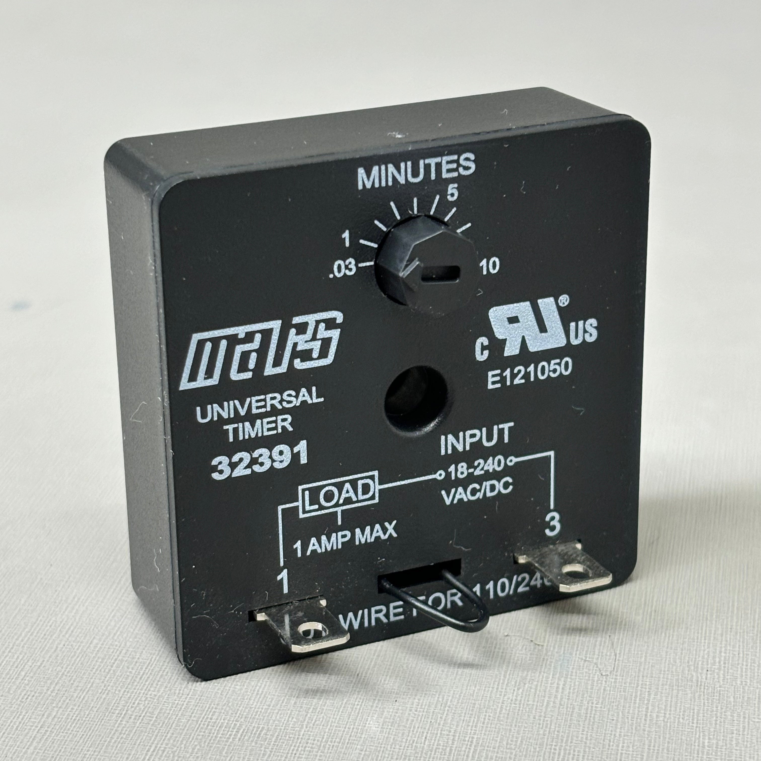 MARS SS Delay On Make Timer Dial Adjustment 50/60Hz Rating 1 AMP 18-24 ...