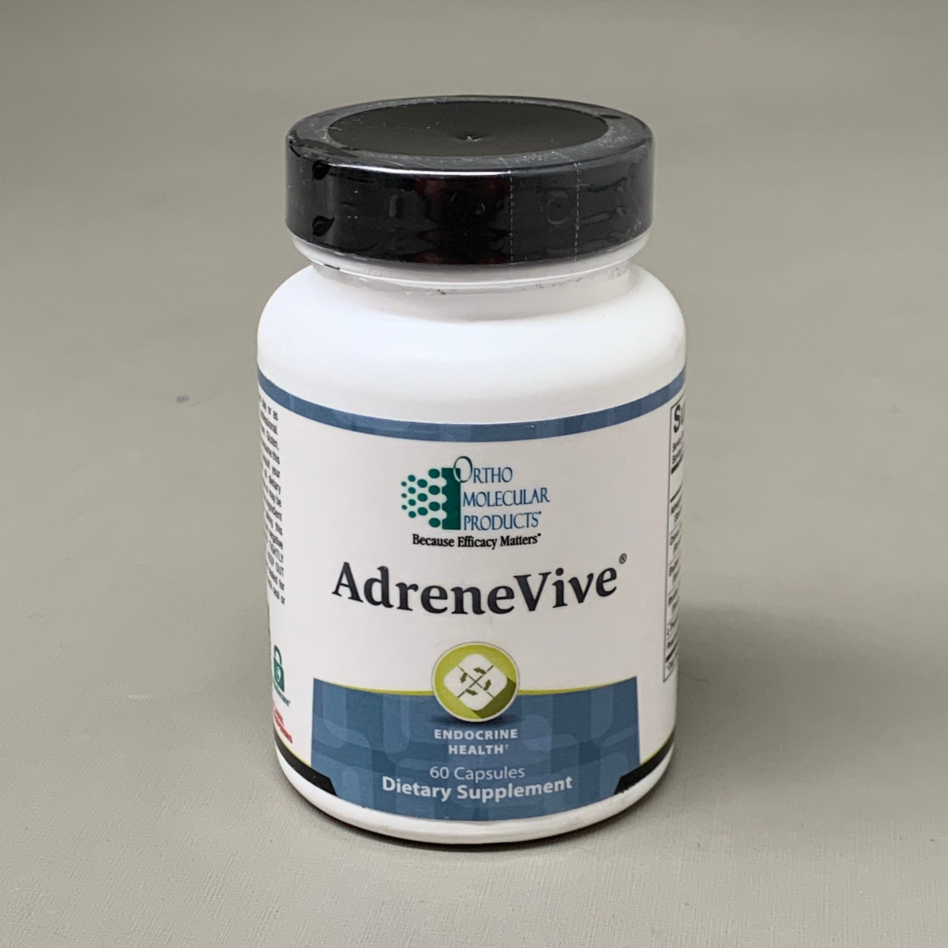 ORTHO MOLECULAR PRODUCTS AdreneVive Endocrine Health 60 Capsules BB 07 ...
